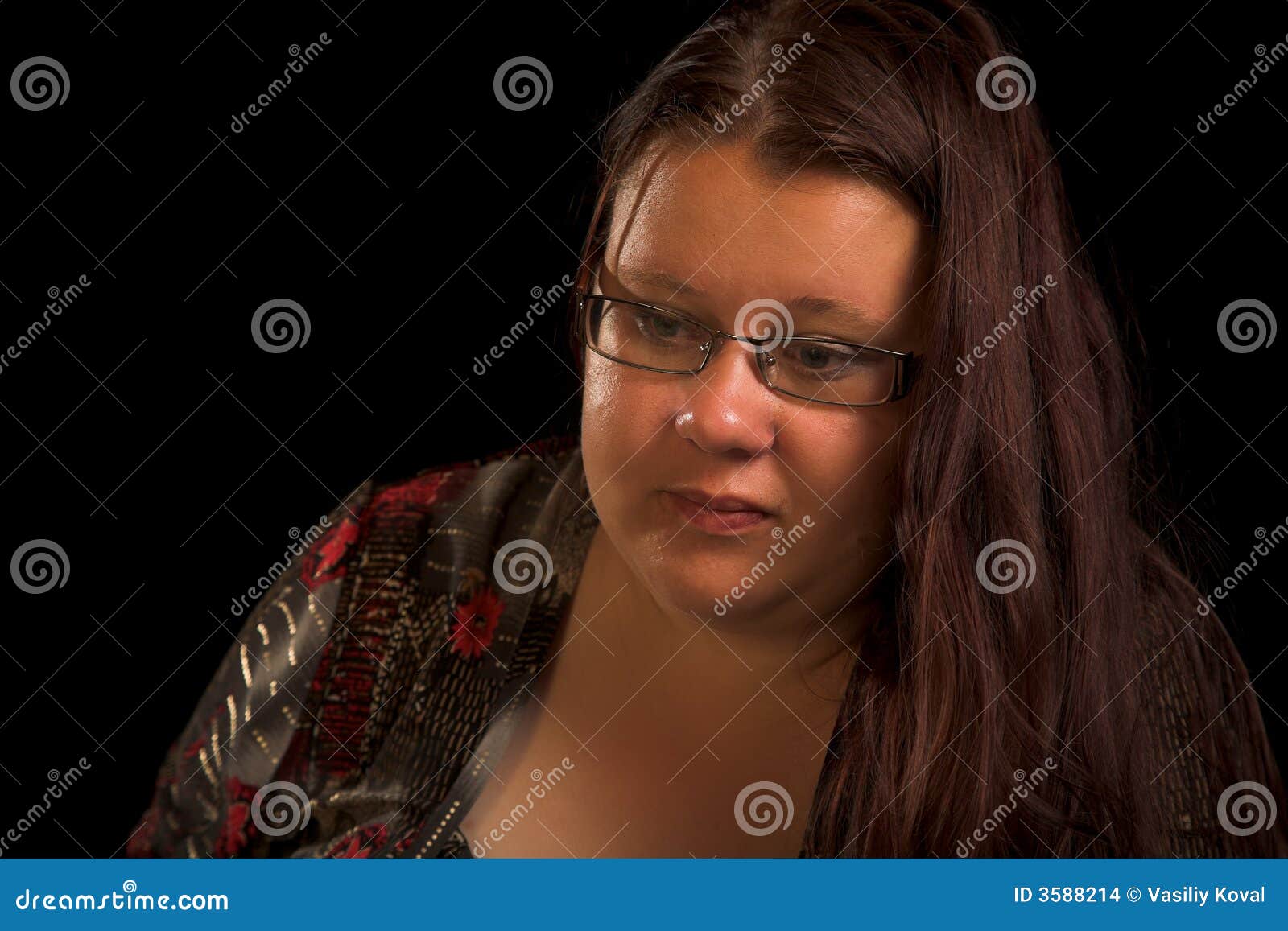 Young woman stock photo. Image of female, girl, overweight - 3588214