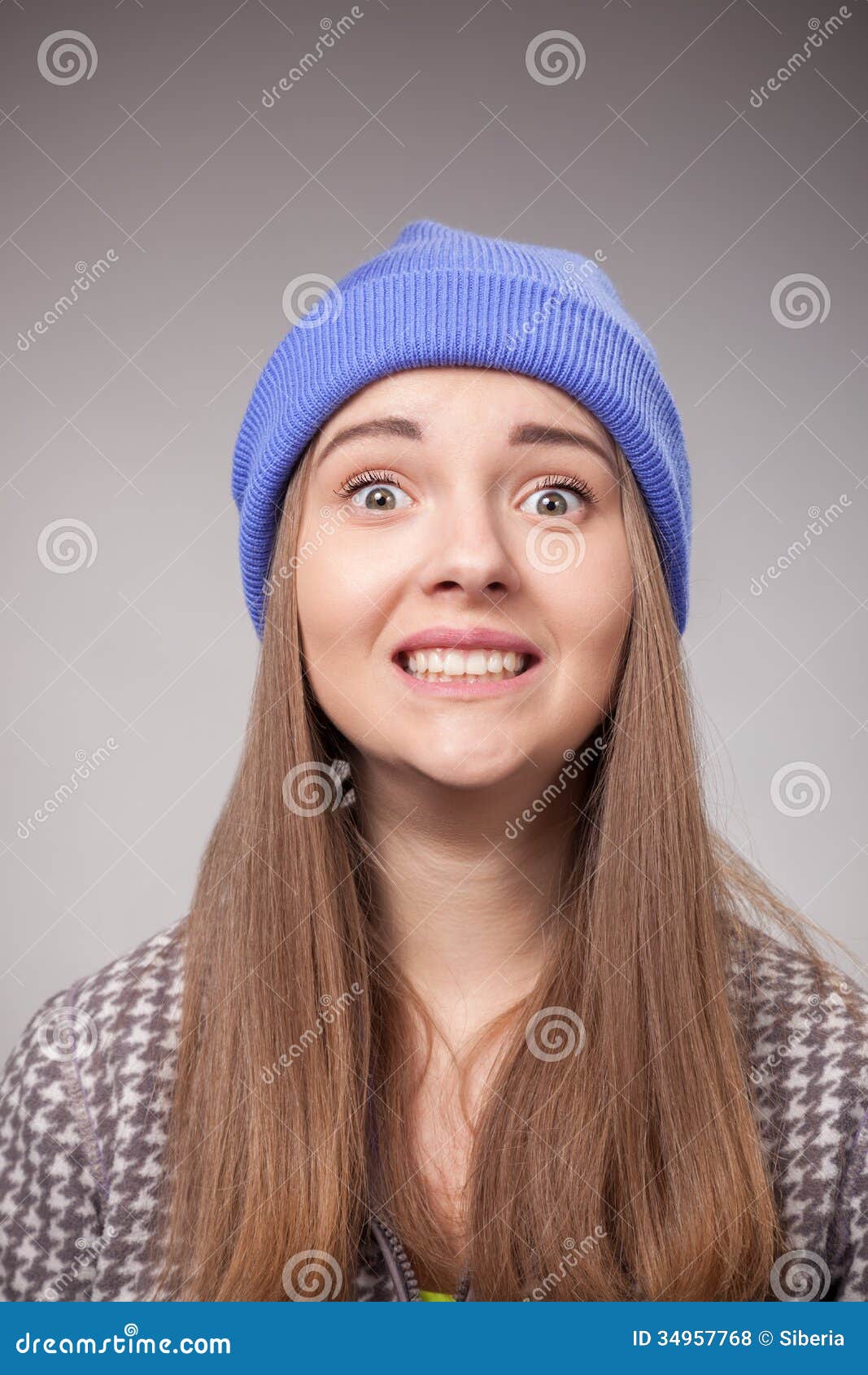 Young Woman with Angry Expression Stock Photo - Image of teenager ...