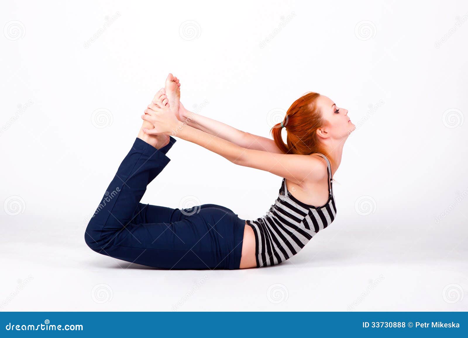 Young Woman in Back Bends Pose Stock Photo - Image of body, healthy ...