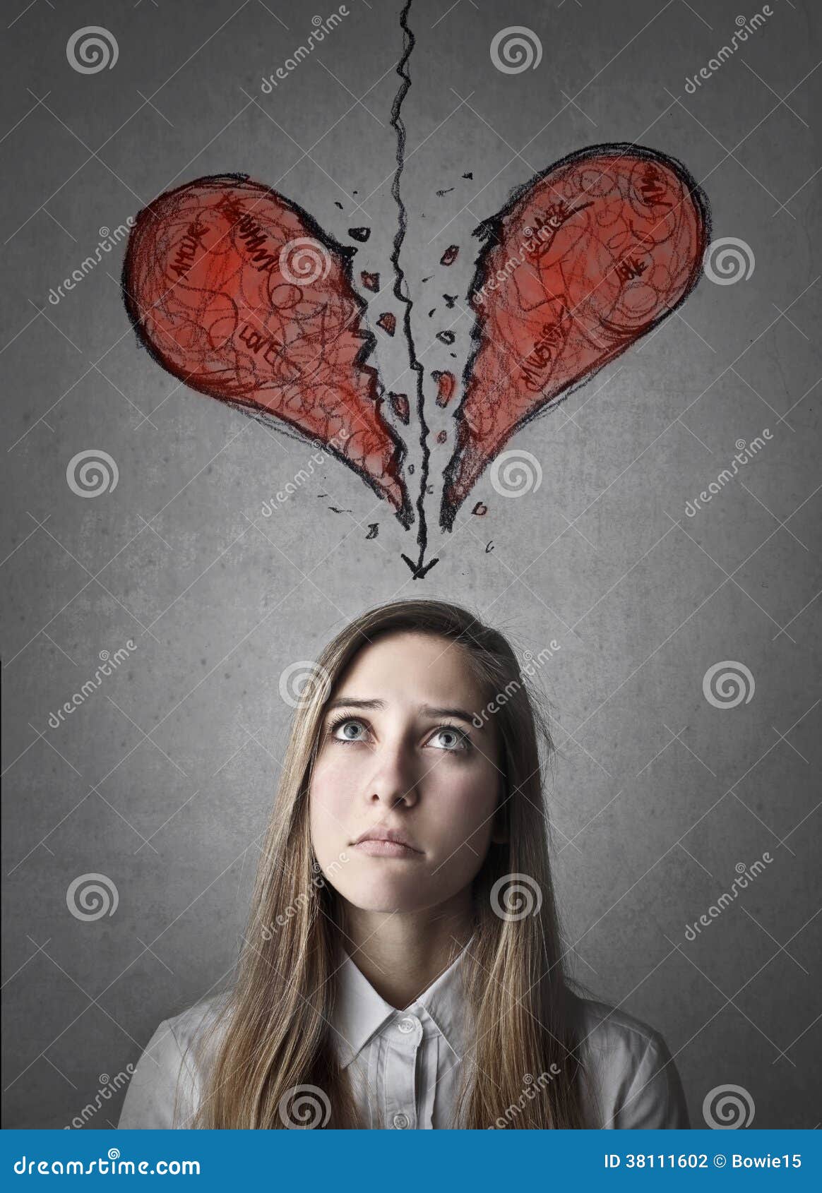 Beautiful Drawings Of Broken Hearts