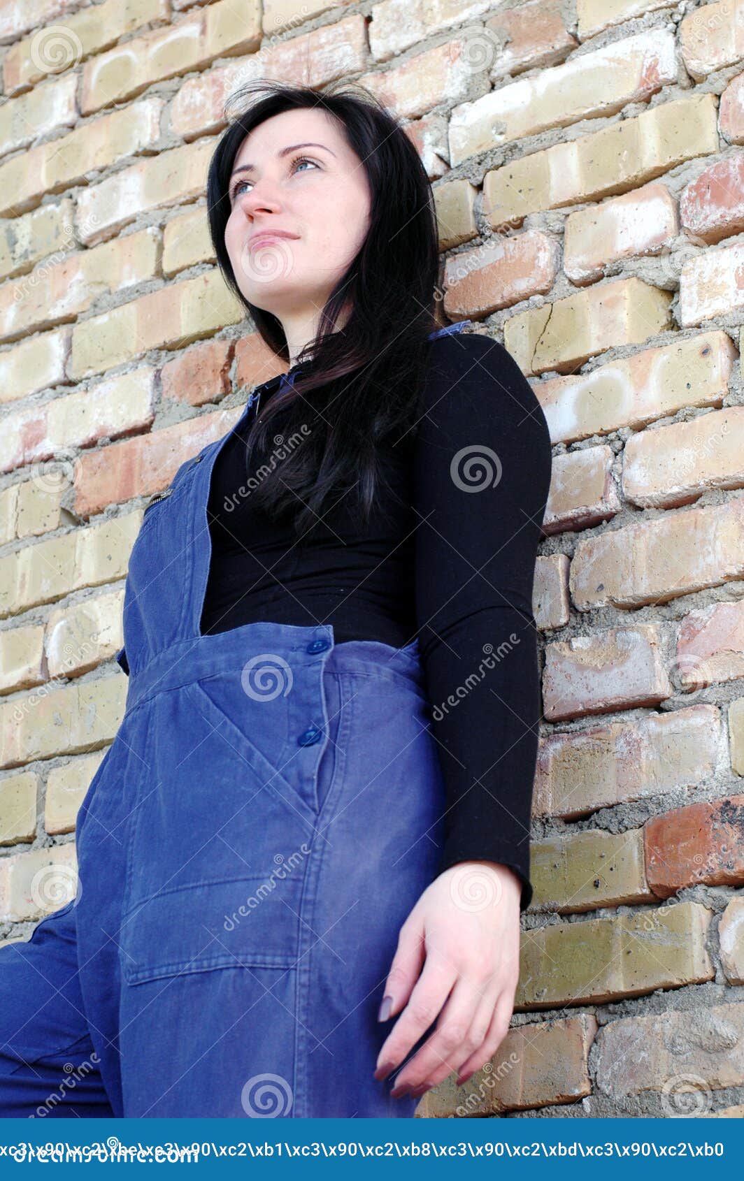 Young woman build stock photo. Image of material, young - 21364954