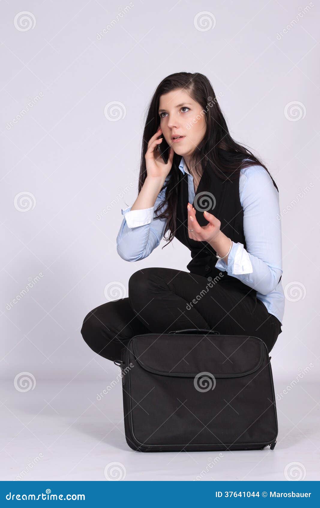Young woman calling stock photo. Image of communication - 37641044