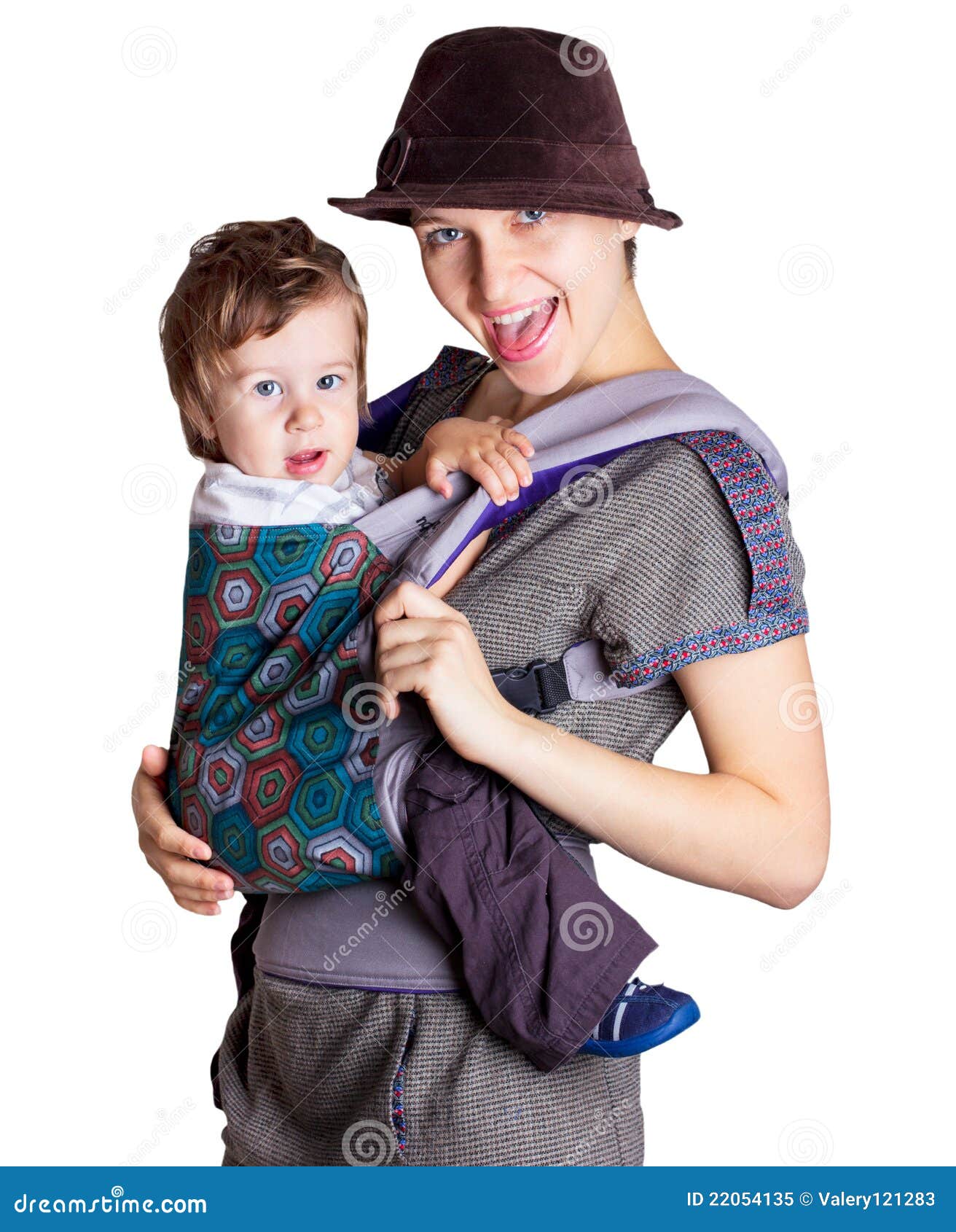 Young woman with child stock image. Image of mother, child - 22054135