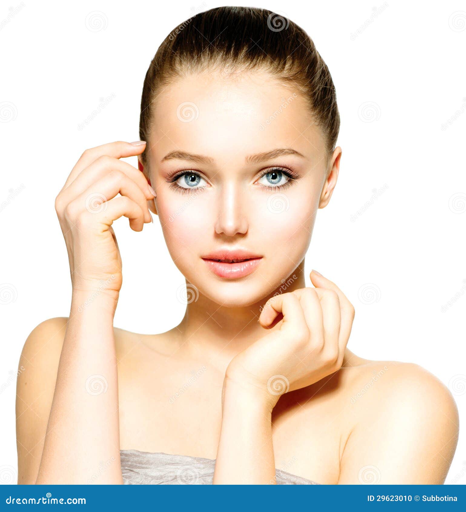 Young Woman with Clean Skin Stock Photo - Image of health, fresh: 29623010