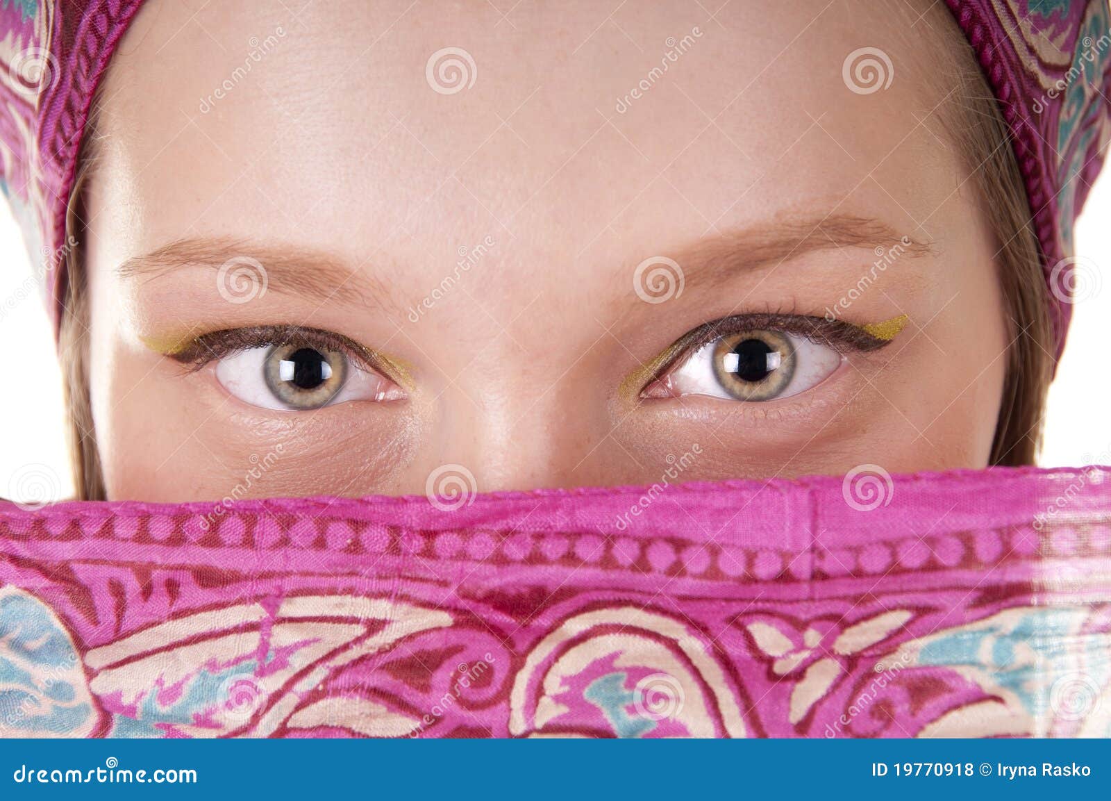 Guy Covered Face With Hands And Doing Stop Gesture With Sad And Fear ...