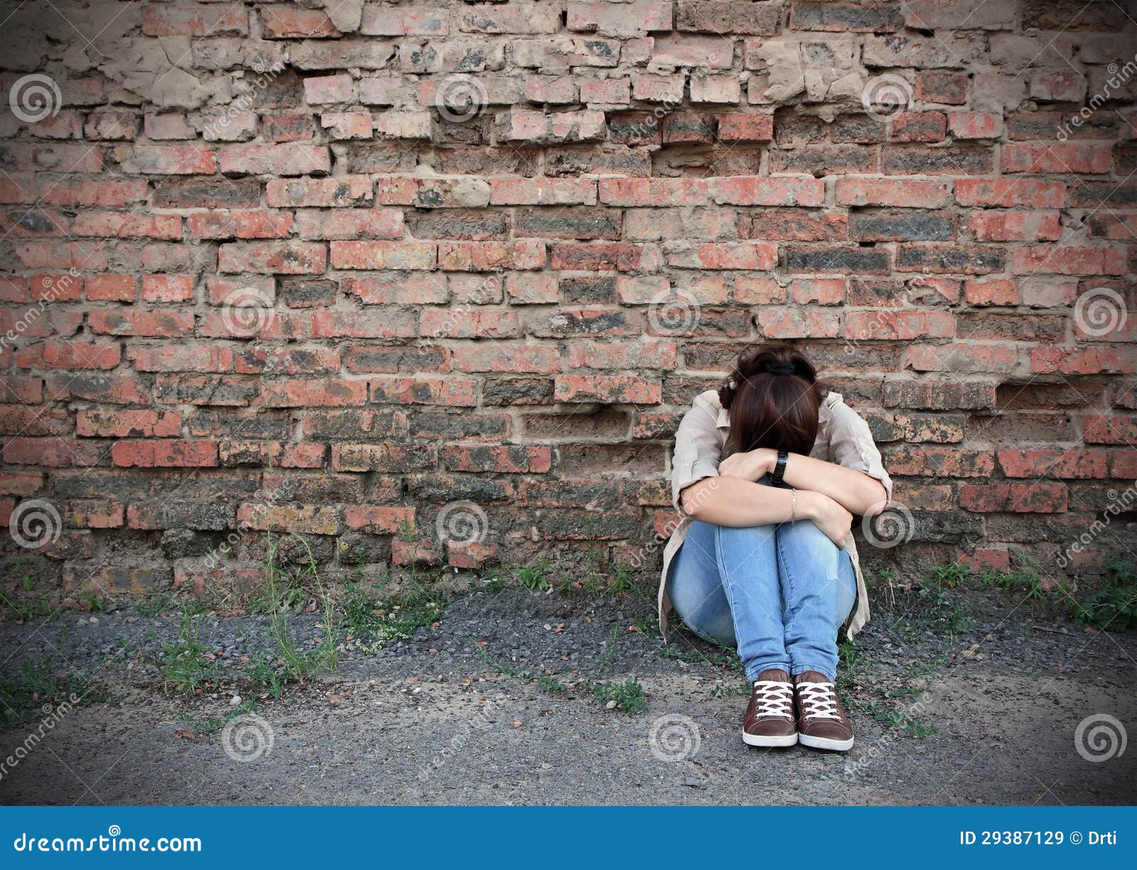 Young woman in despair stock image. Image of desperate - 29387129