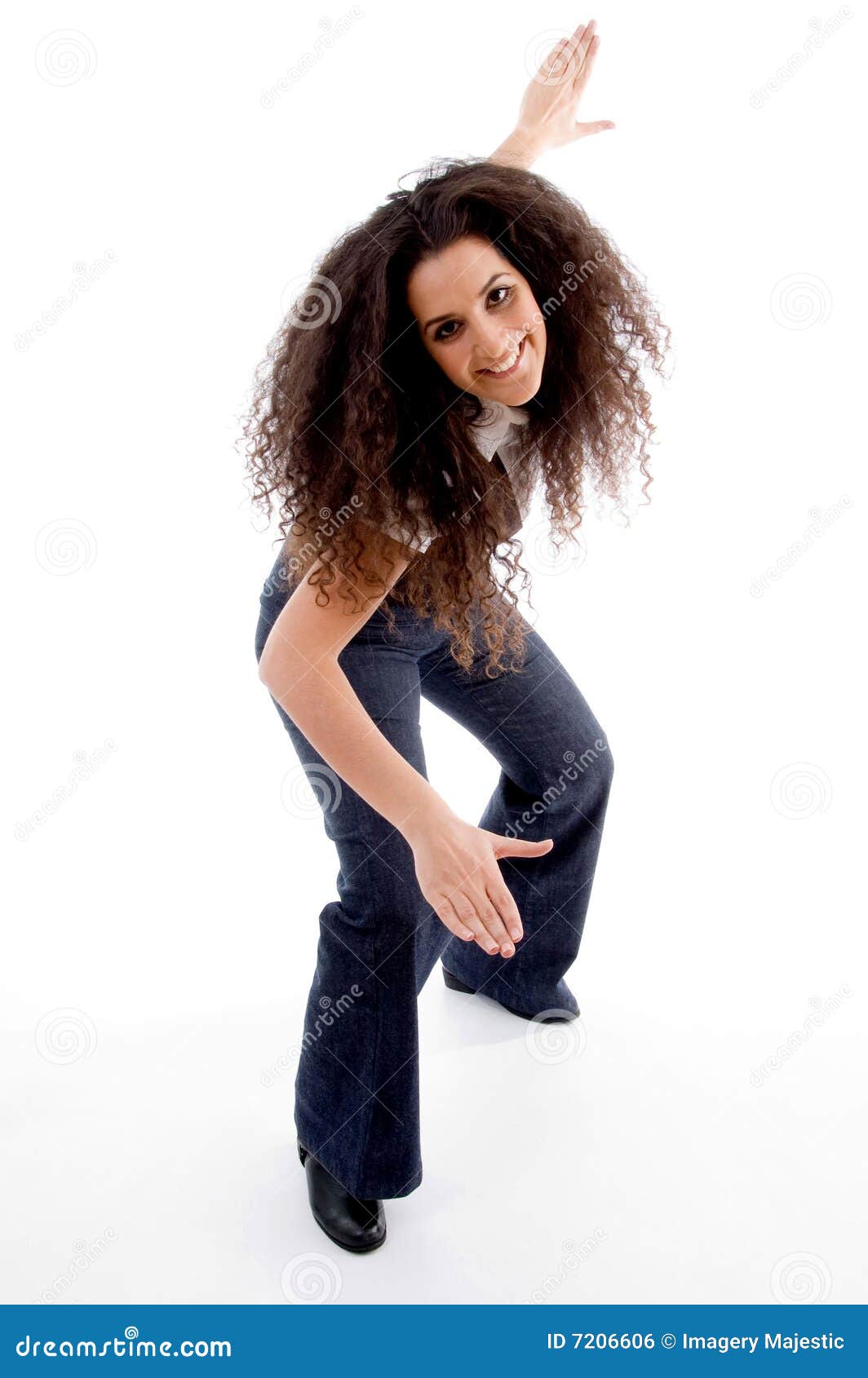 Young woman doing dance stock photo. Image of feminine - 7206606