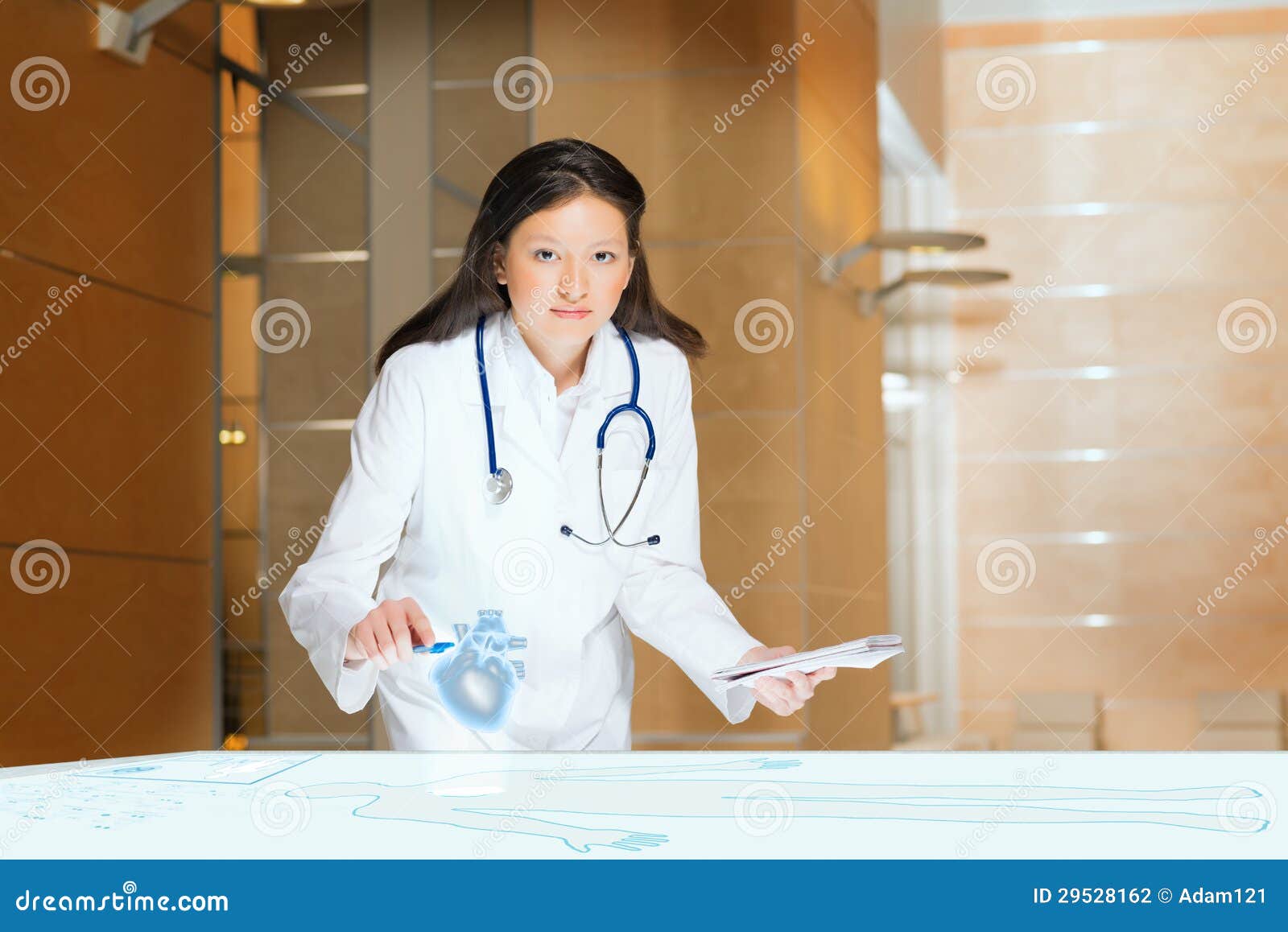 Young woman doing research stock photo. Image of laboratory - 29528162