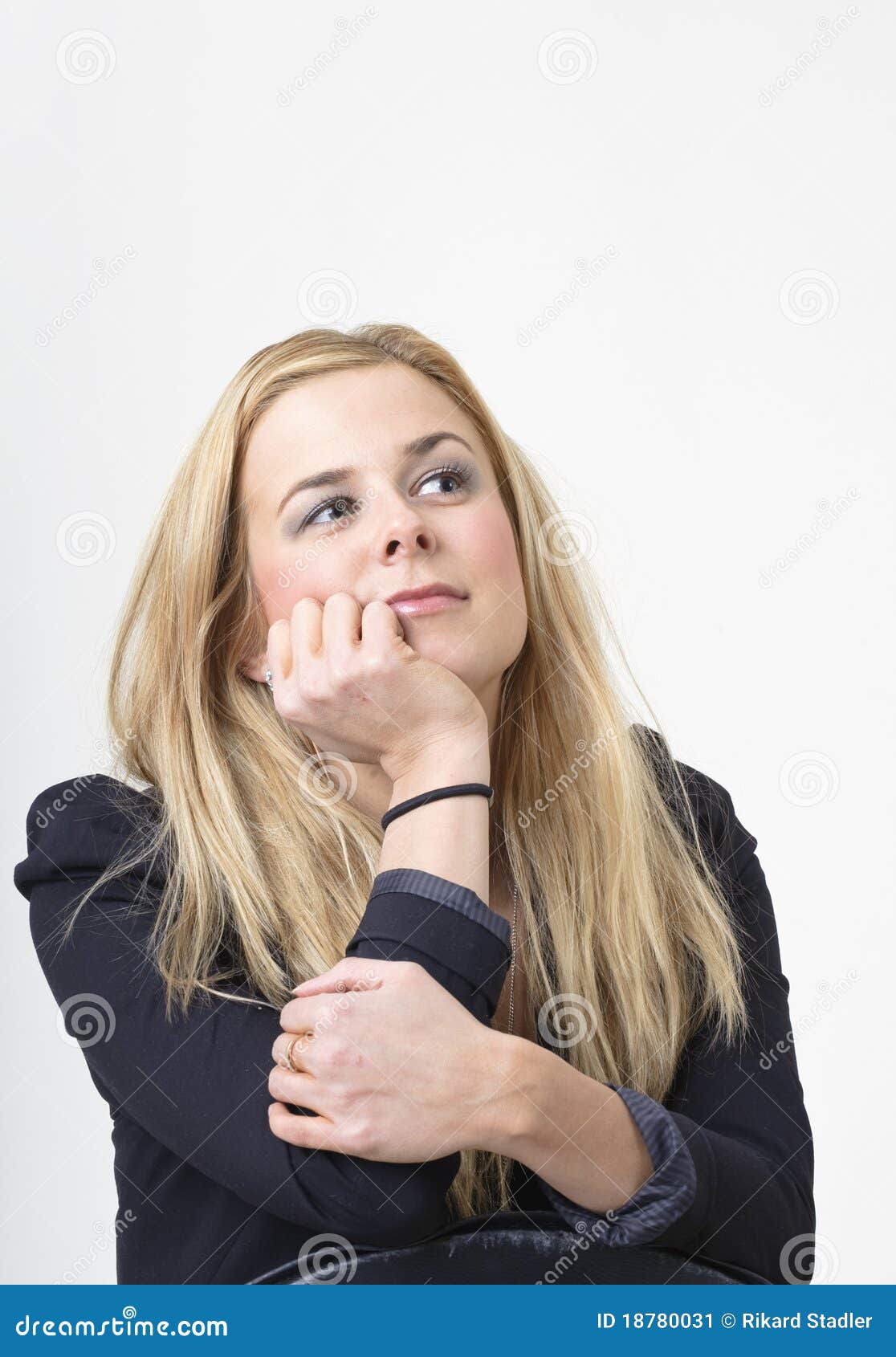 Young Woman Dreaming Stock Image Image Of People Natural 18780031