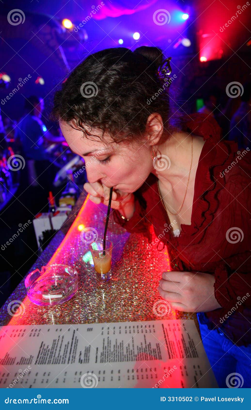 Young woman drinking stock photo. Image of person, drink - 3310502
