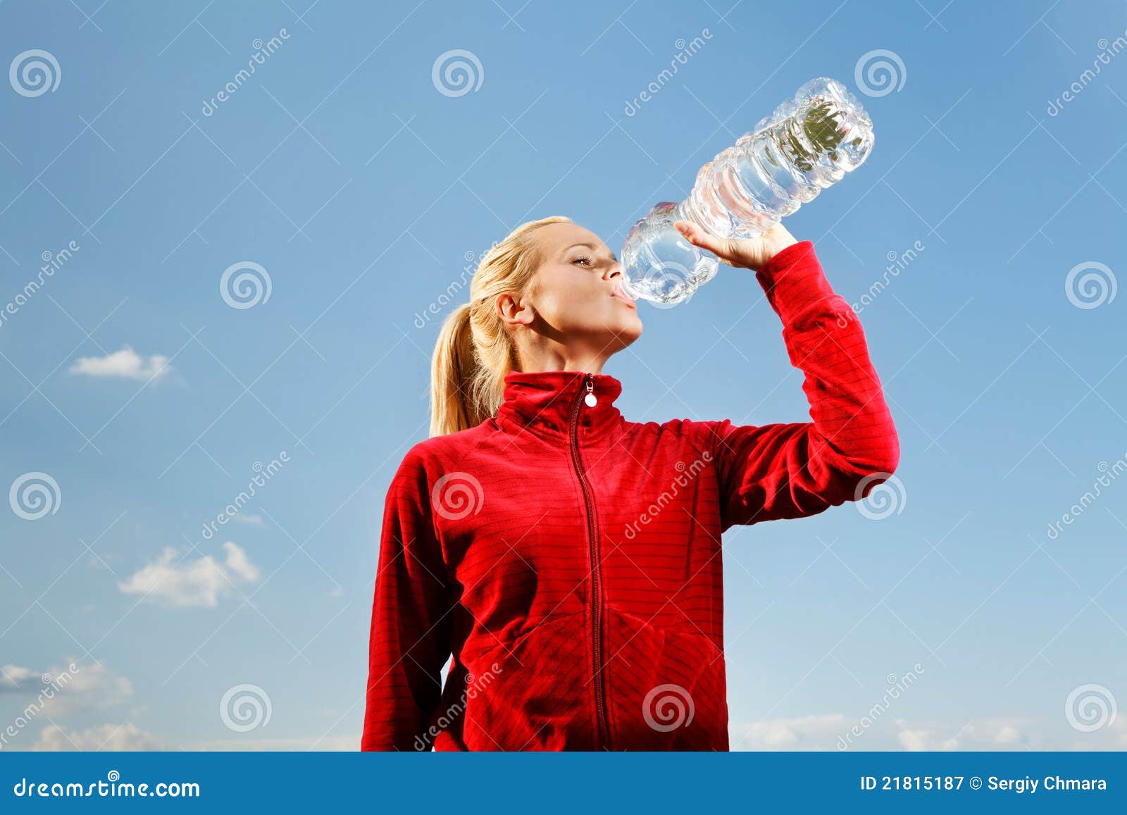 Young Woman Drinking Water From Plastic Bottle Stock Image - Image of ... Young Woman Drinking Water From Plastic Bottle Stock Image - Image of ...