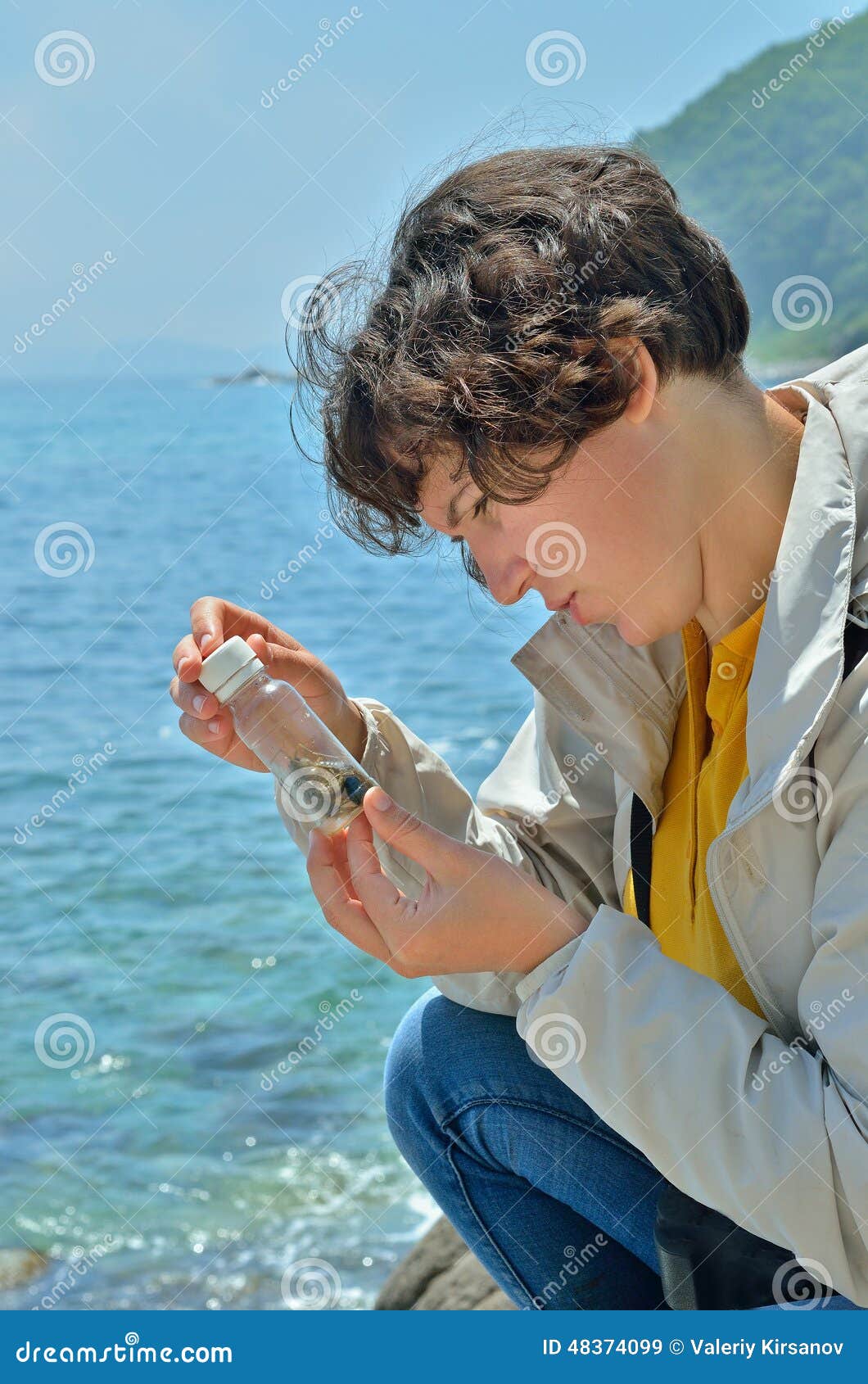 Young woman entomologist 1 stock image. Image of female - 48374099