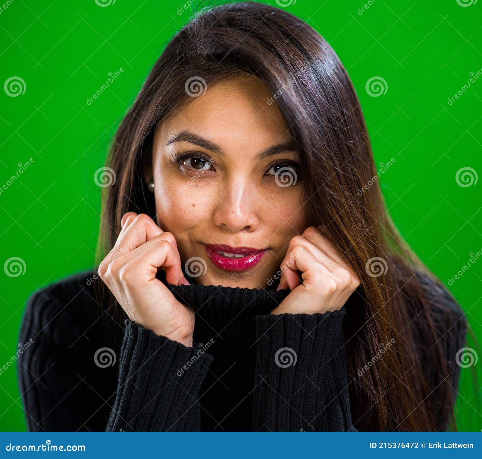 Young Woman with an Exceptionally Pretty Face Stock Photo - Image of ...