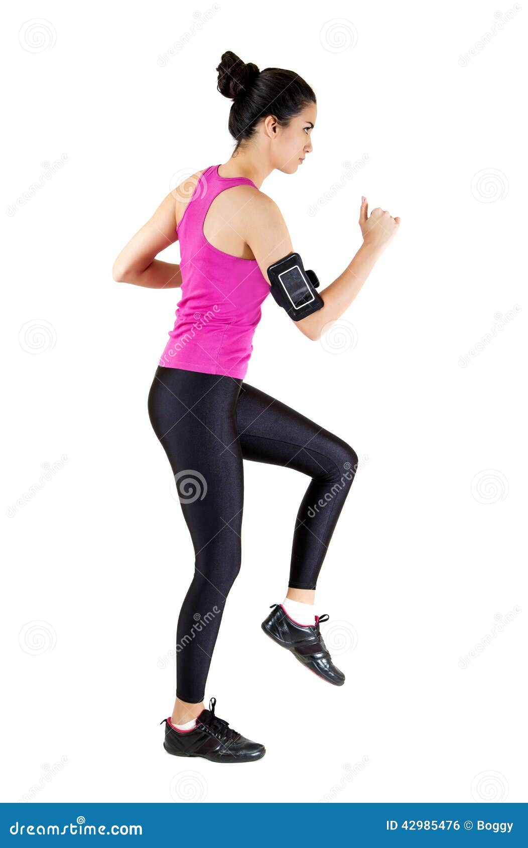 Young woman exercising stock photo. Image of healthy - 42985476