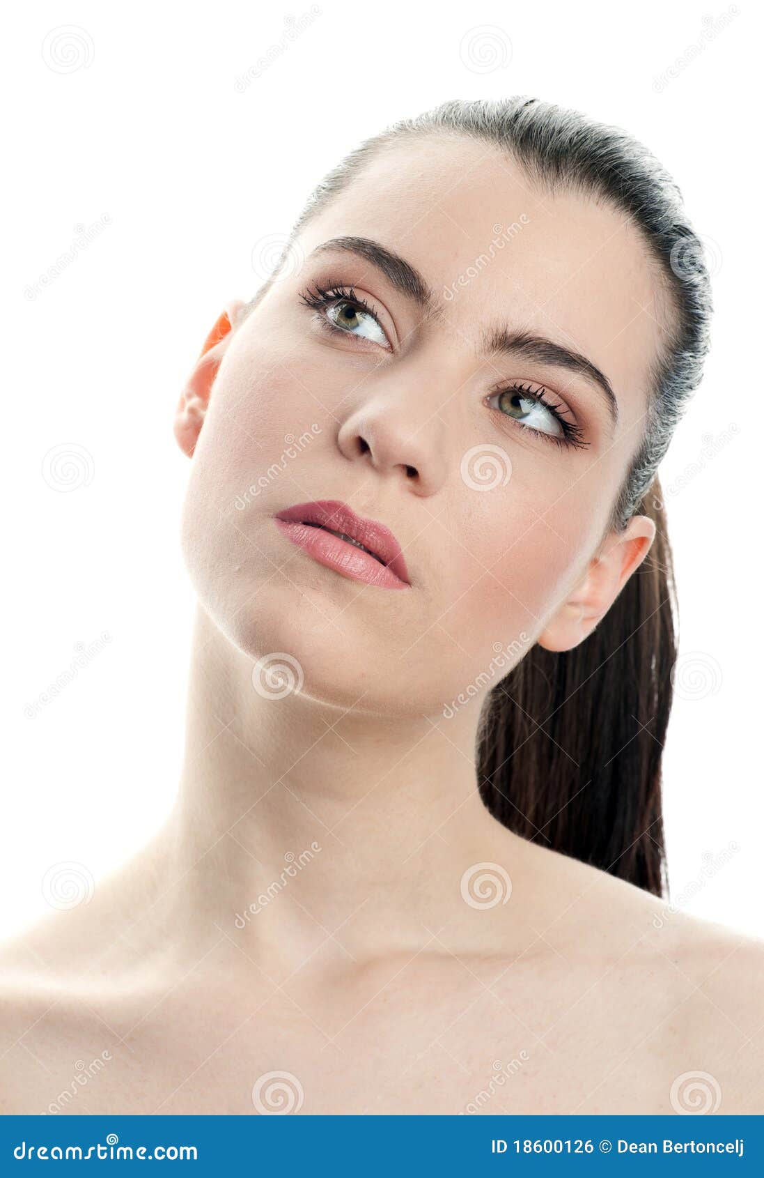 Young woman expression stock photo. Image of young, soft - 18600126