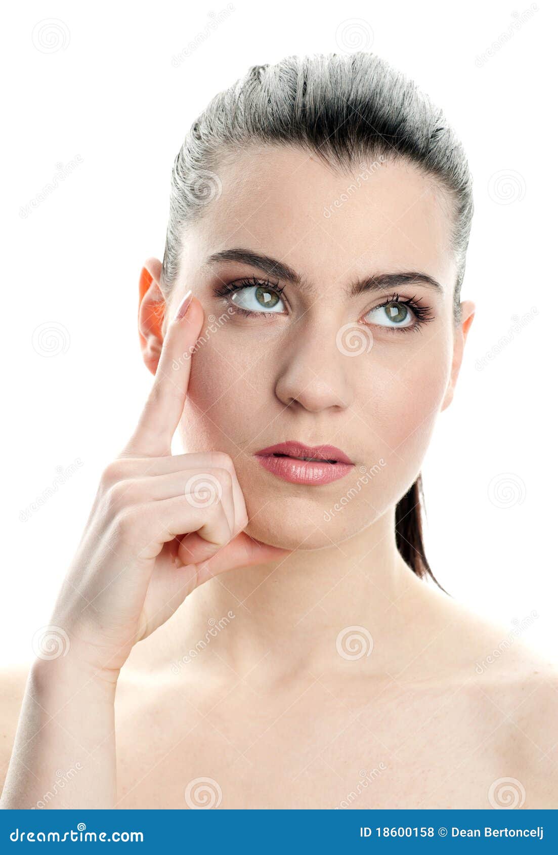 Young woman expression stock photo. Image of style, elegance - 18600158