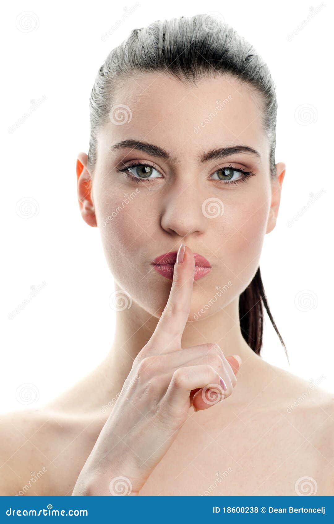 Young Woman Expression Royalty Free Stock Photos - Image: 18600238