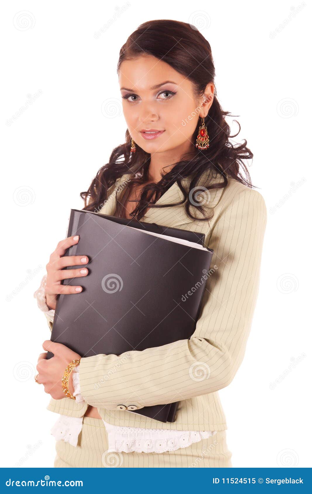 Young Woman with Folders of Documents for Contract Stock Image - Image ... Young Woman with Folders of Documents for Contract Stock Image - Image ...
