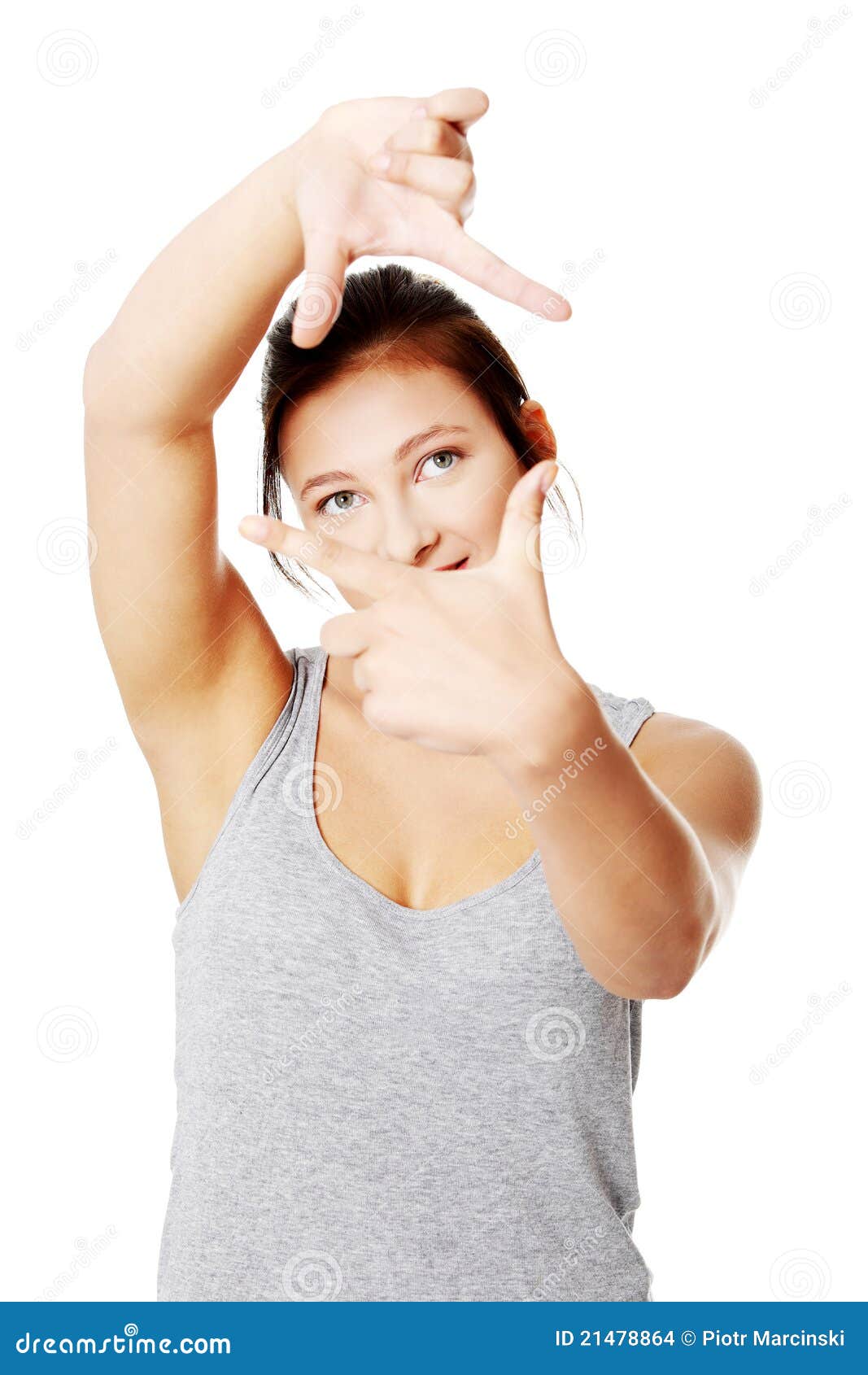 Young woman frame her face stock photo. Image of glamor - 21478864 Young woman frame her face stock photo. Image of glamor - 21478864
