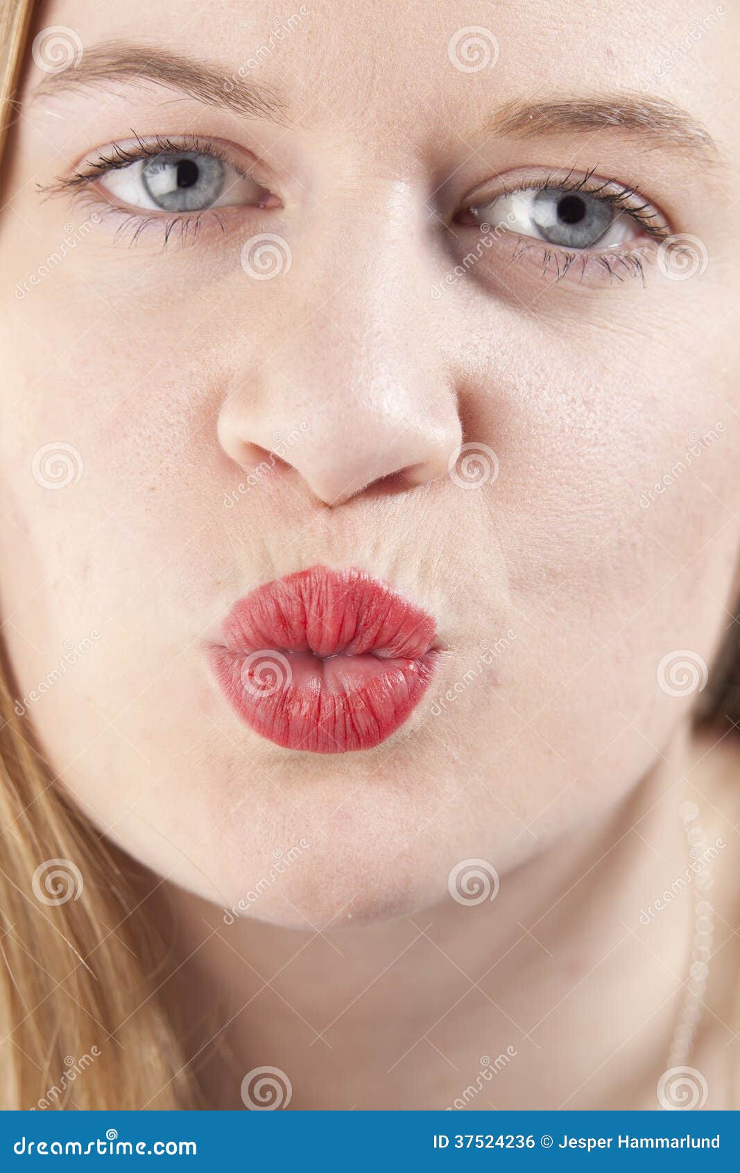 Young Woman Giving a Kiss.GN Stock Photo - Image of face, emotional ... Young Woman Giving a Kiss.GN Stock Photo - Image of face, emotional ...