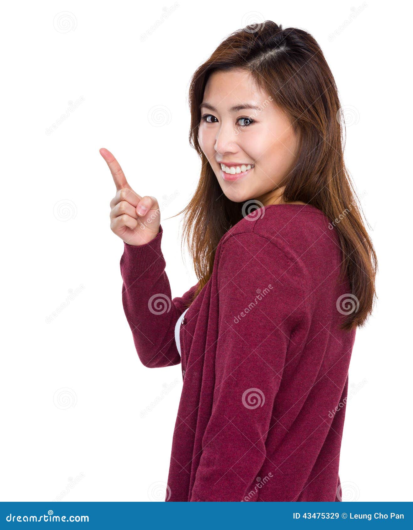 Young woman with good idea stock image. Image of female - 43475329