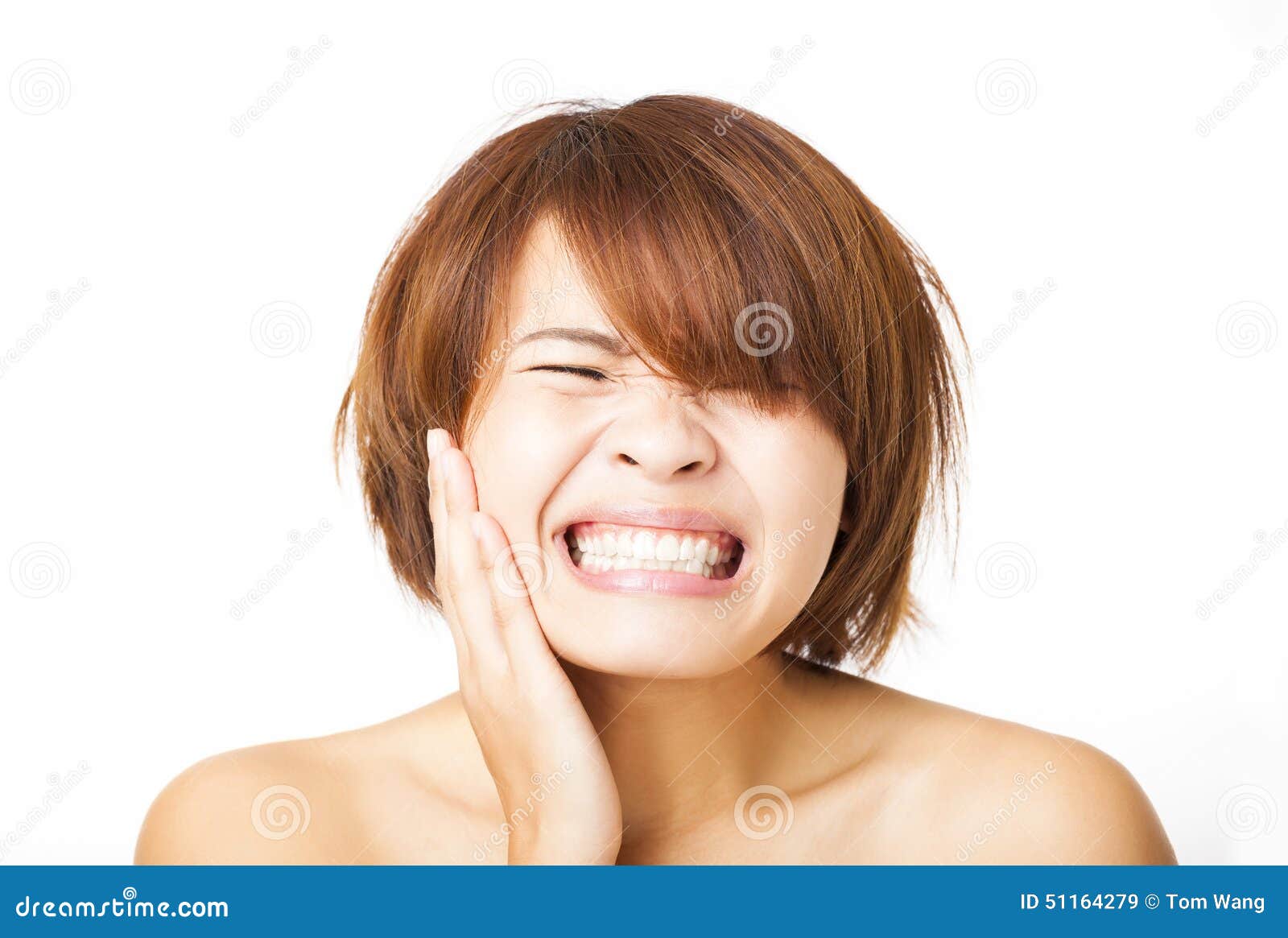 Young Woman Having Toothache Stock Image - Image of sickness, health ...