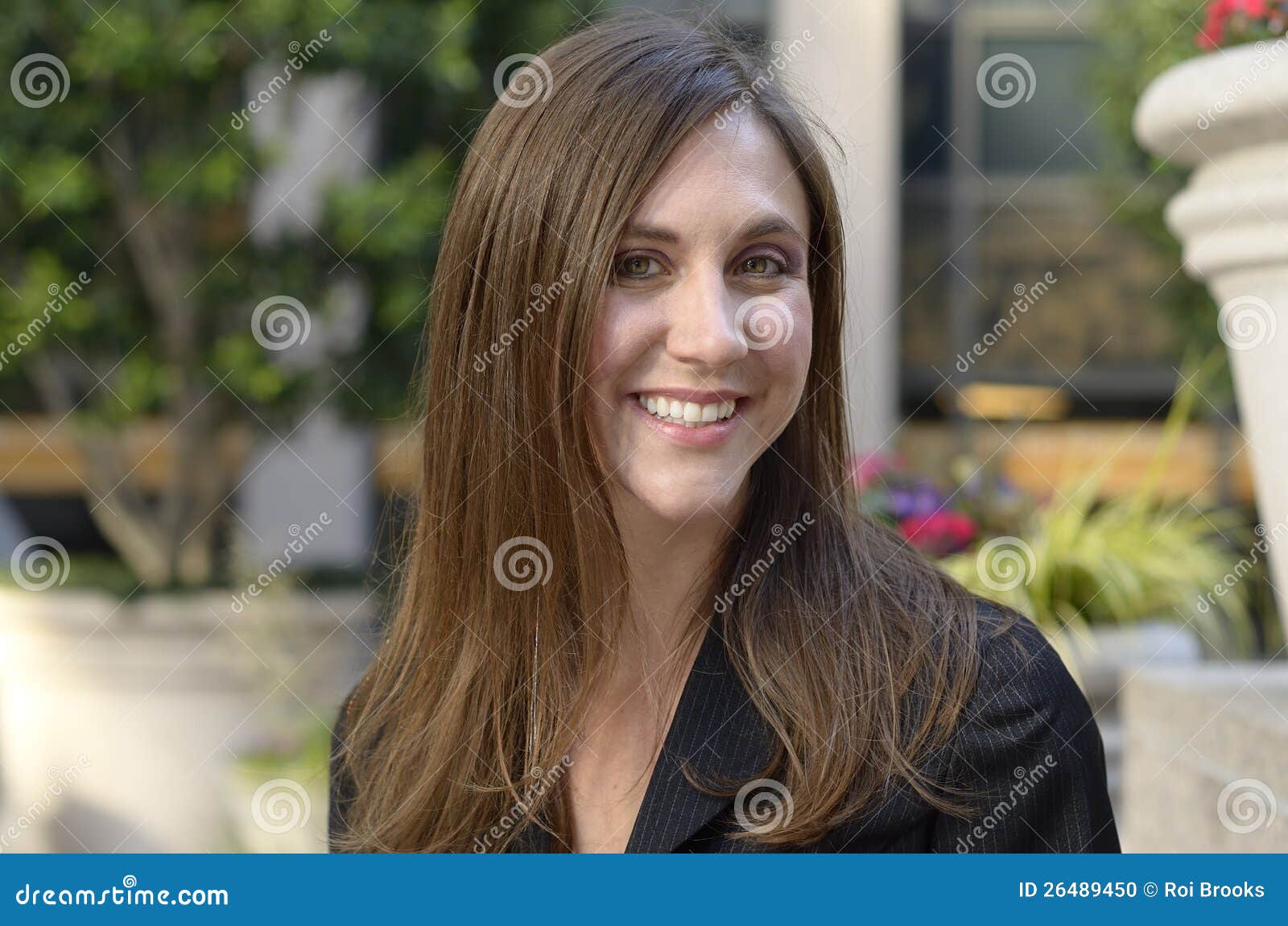 Young woman head shot stock photo. Image of woman, hair - 26489450