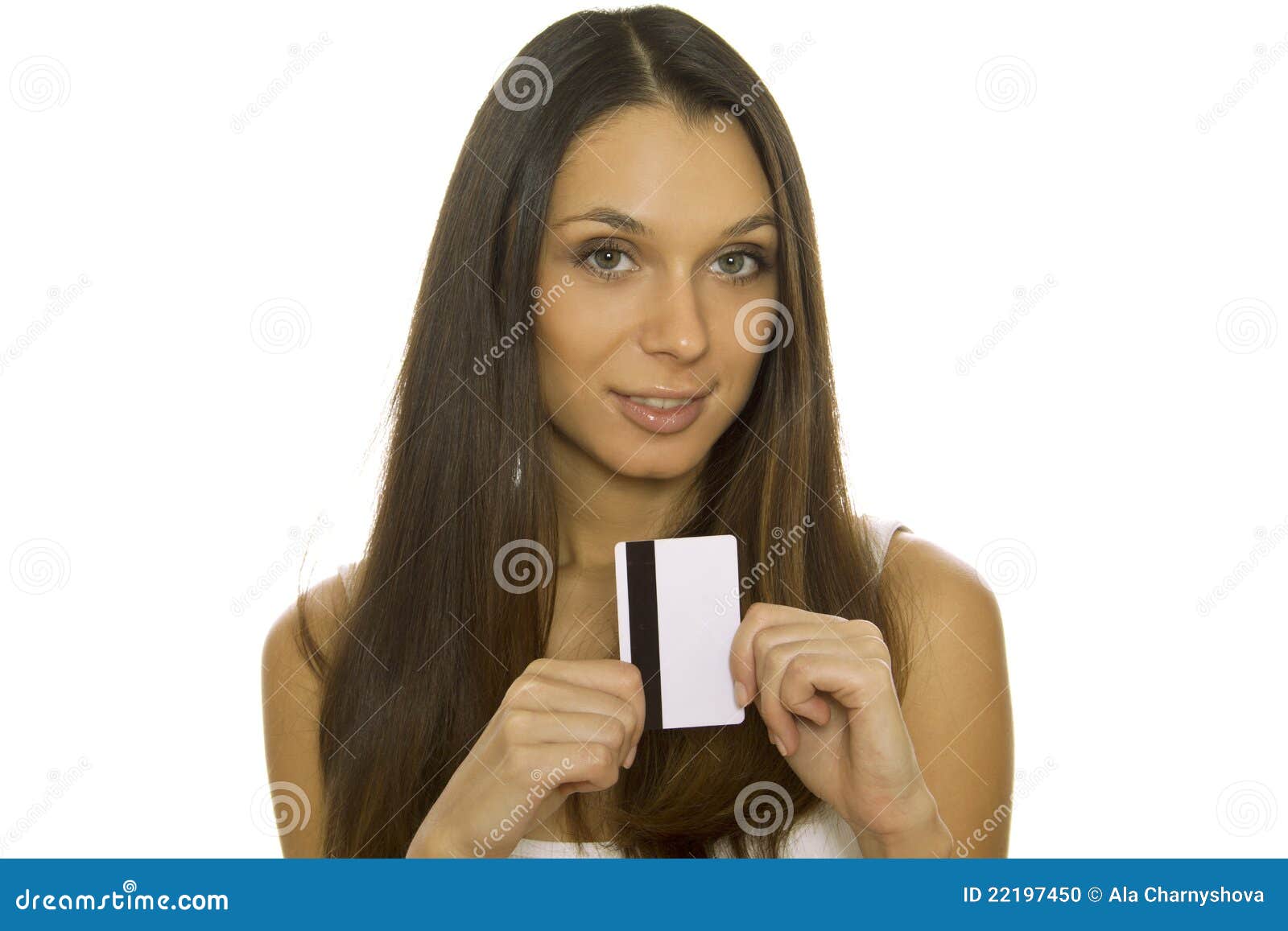Young Woman Holding Credit Card Stock Photo - Image of decision, buying ... Young Woman Holding Credit Card Stock Photo - Image of decision, buying ...