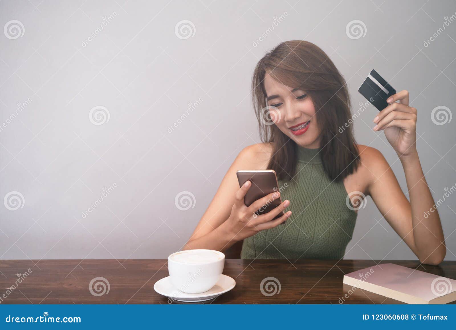 Young Woman Holding Her Credit Card Stock Photo - Image of people, card ... Young Woman Holding Her Credit Card Stock Photo - Image of people, card ...