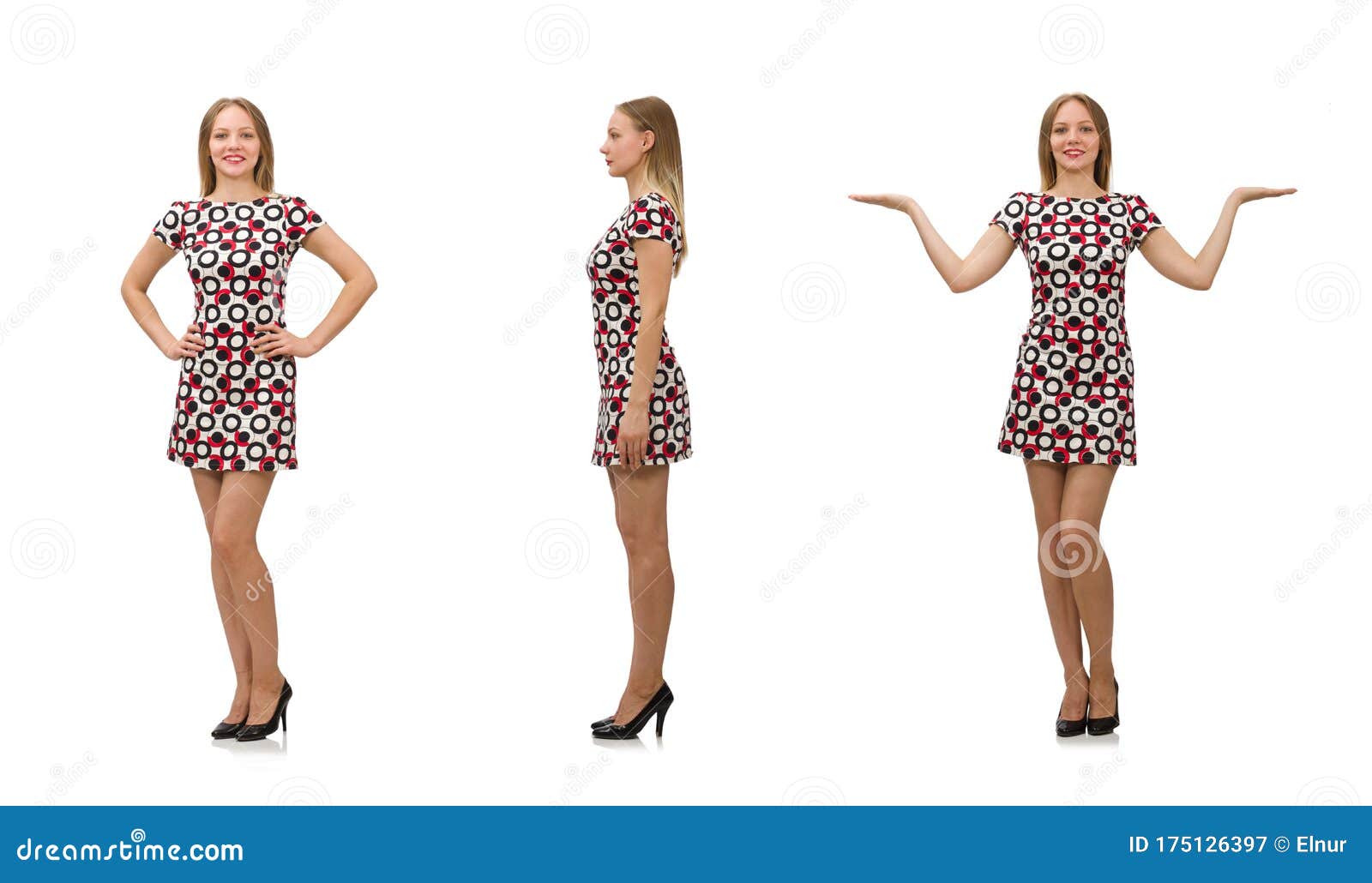 Young Woman Isolated on White Stock Image - Image of girl, clothing ...