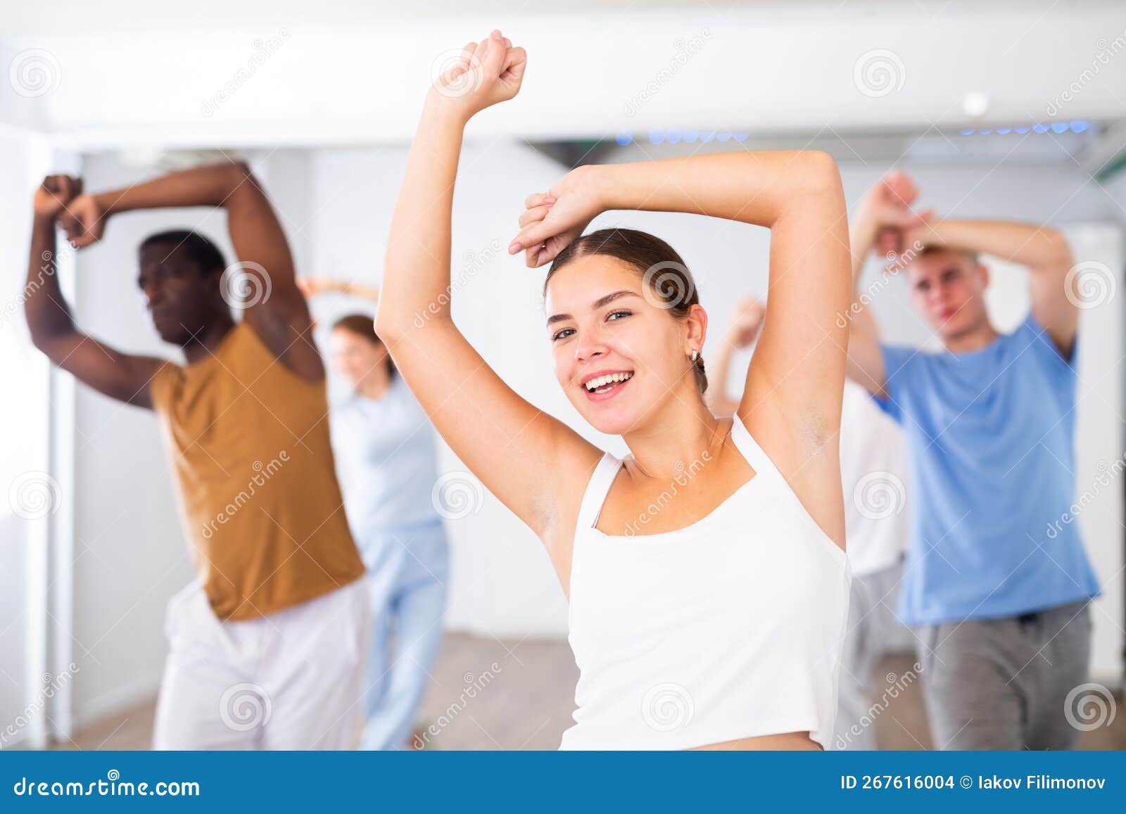 Young Woman Learning Dance in Dance Studio Stock Photo - Image of ... Young Woman Learning Dance in Dance Studio Stock Photo - Image of ...