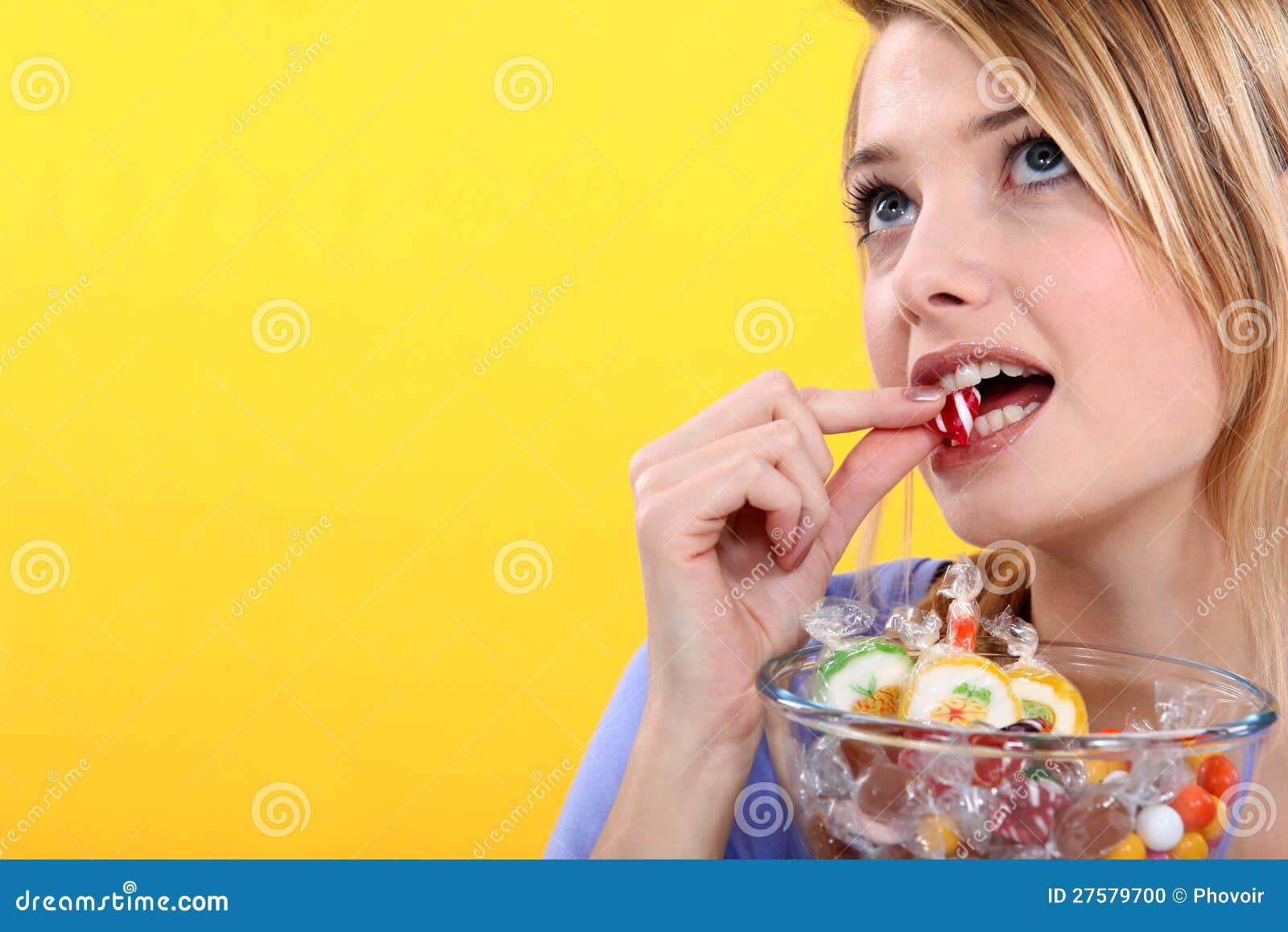 Young woman likes sugar stock photo. Image of attractive - 27579700