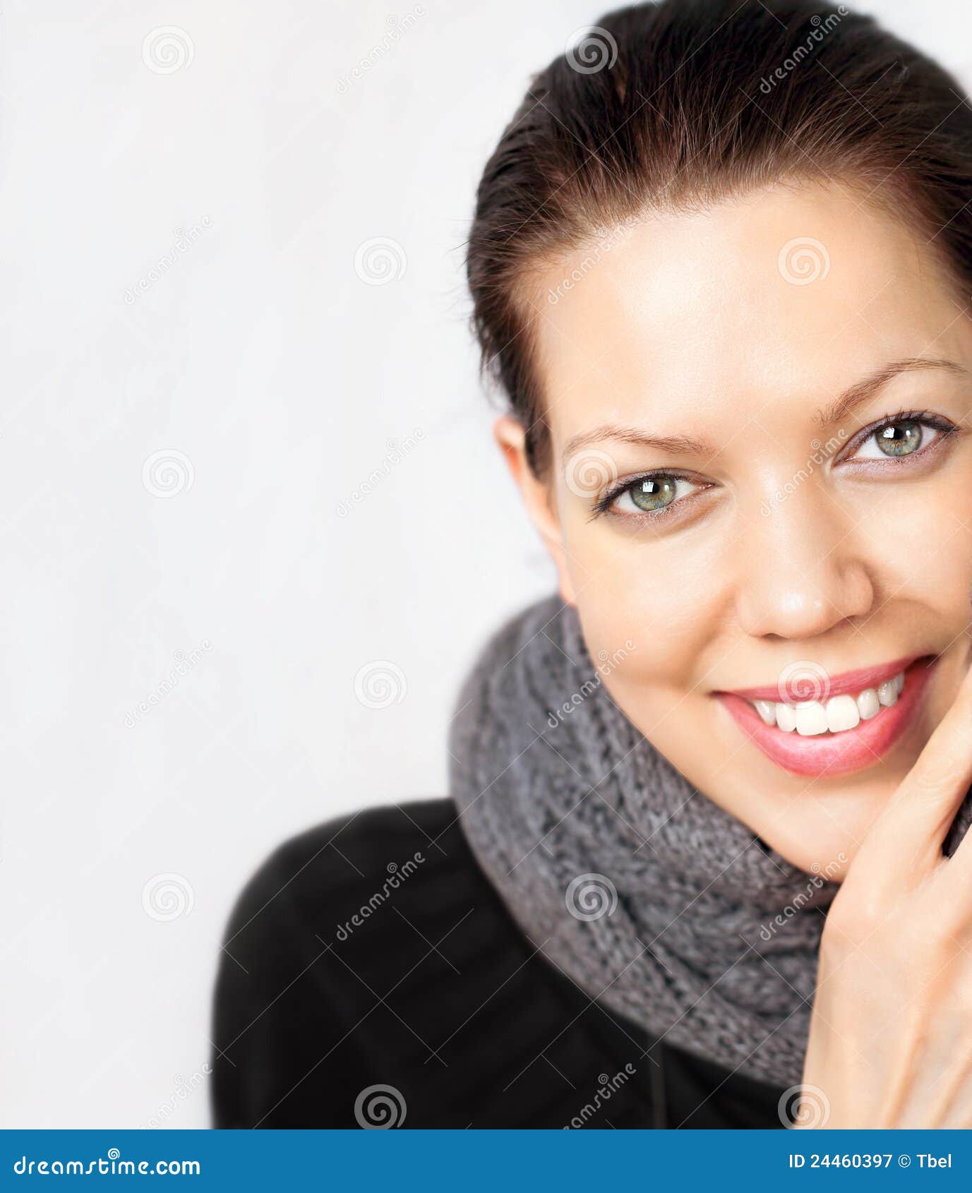 Young Woman Looking Very Well Stock Image - Image of smiling, caucasian ...
