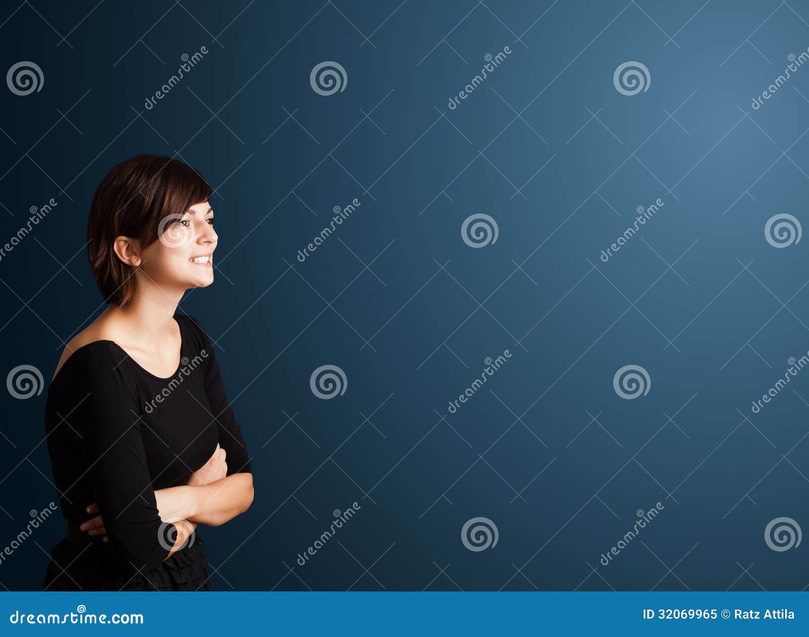 Young Woman Making Gestures Stock Image - Image of fresh, isolated ...