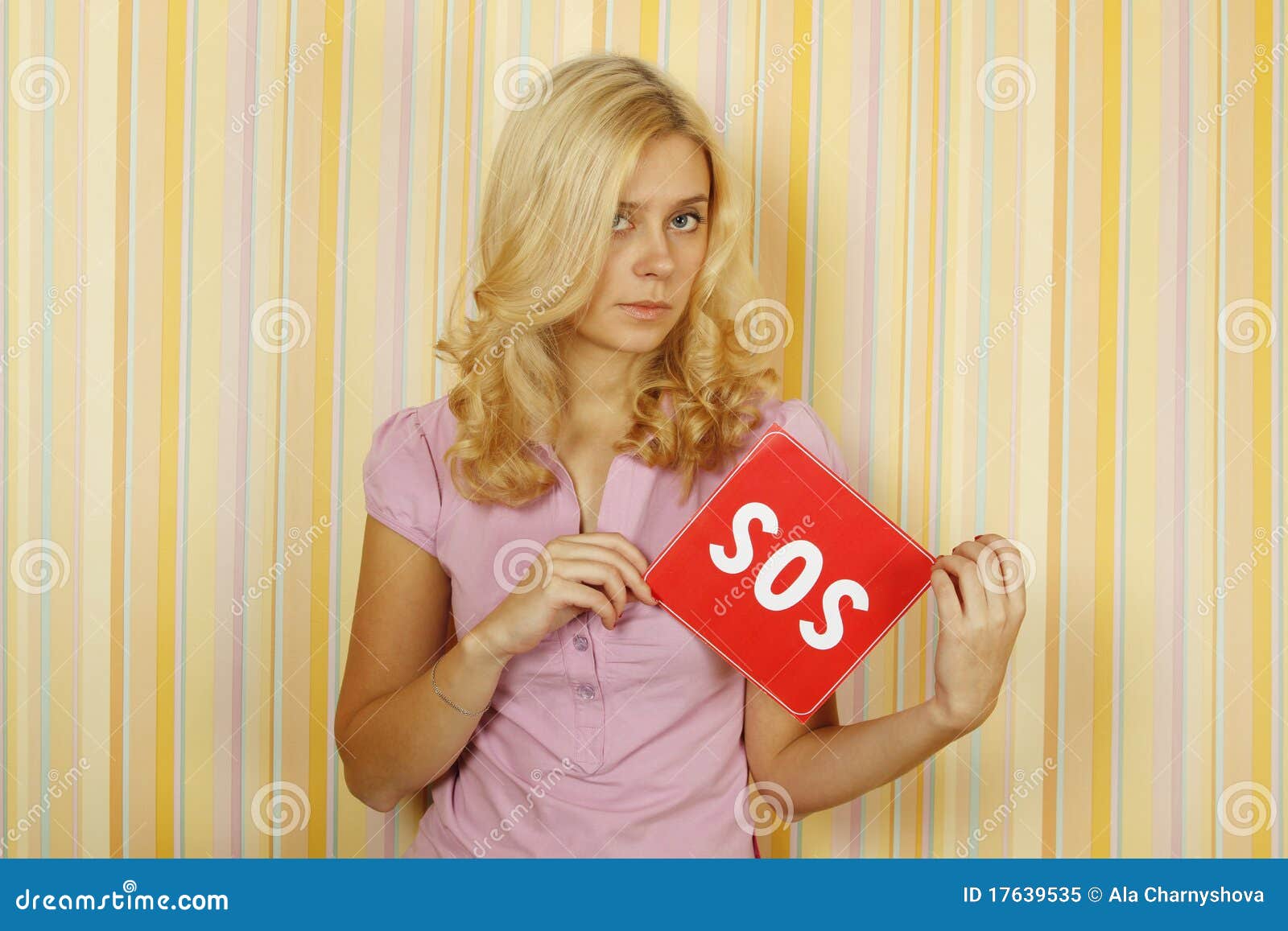 Young woman needs help stock image. Image of people, desire - 17639535