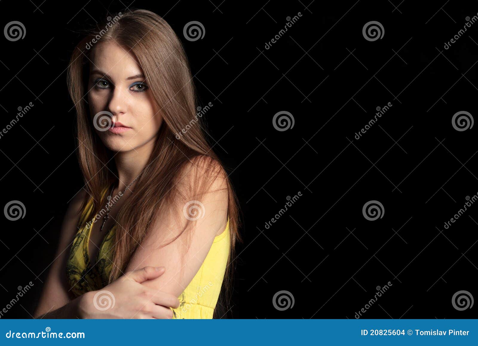 Young woman in the night stock photo. Image of culture - 20825604