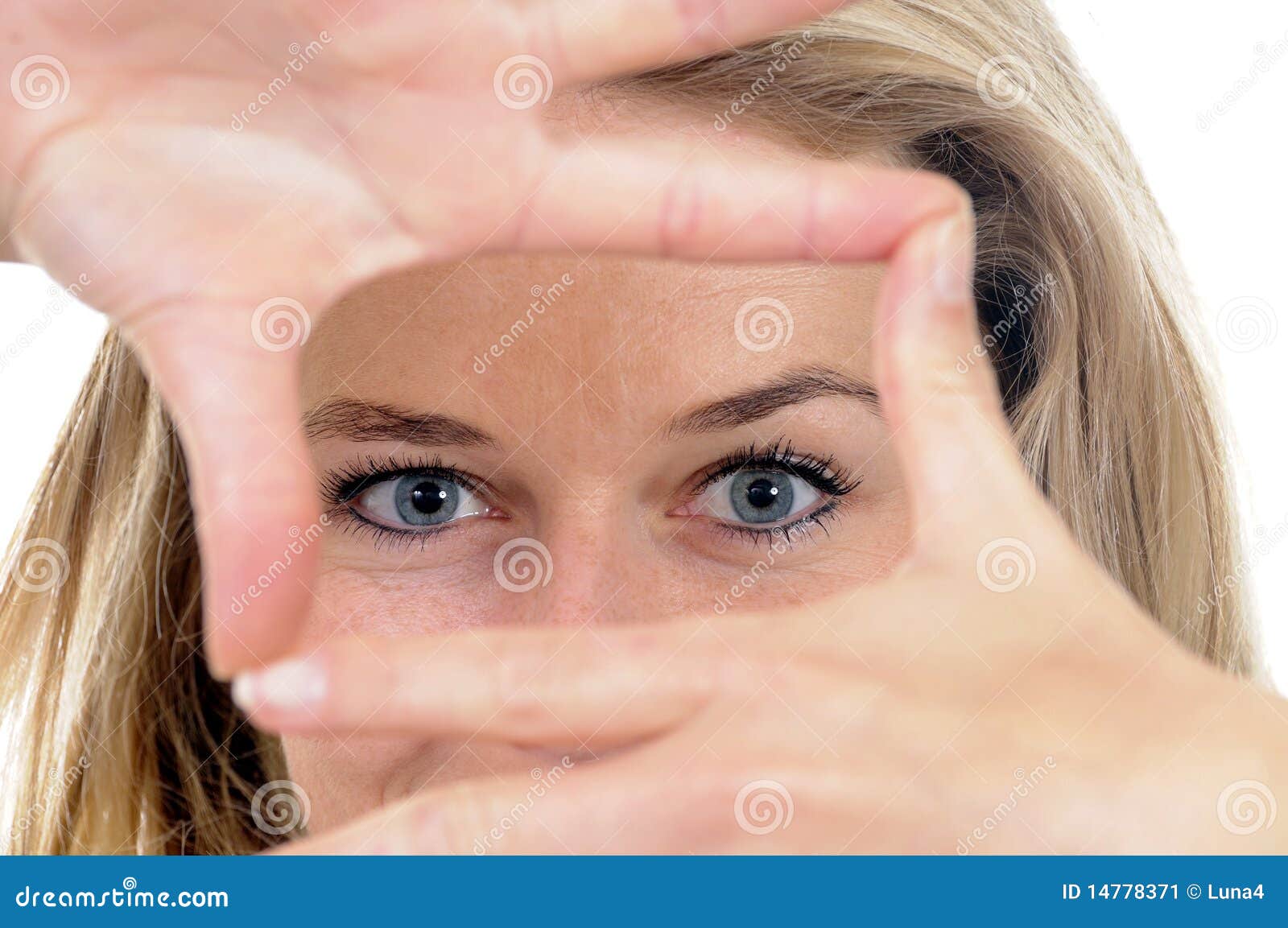 Young Woman With Perspective Stock Image Image Of Finger Symphatic 14778371