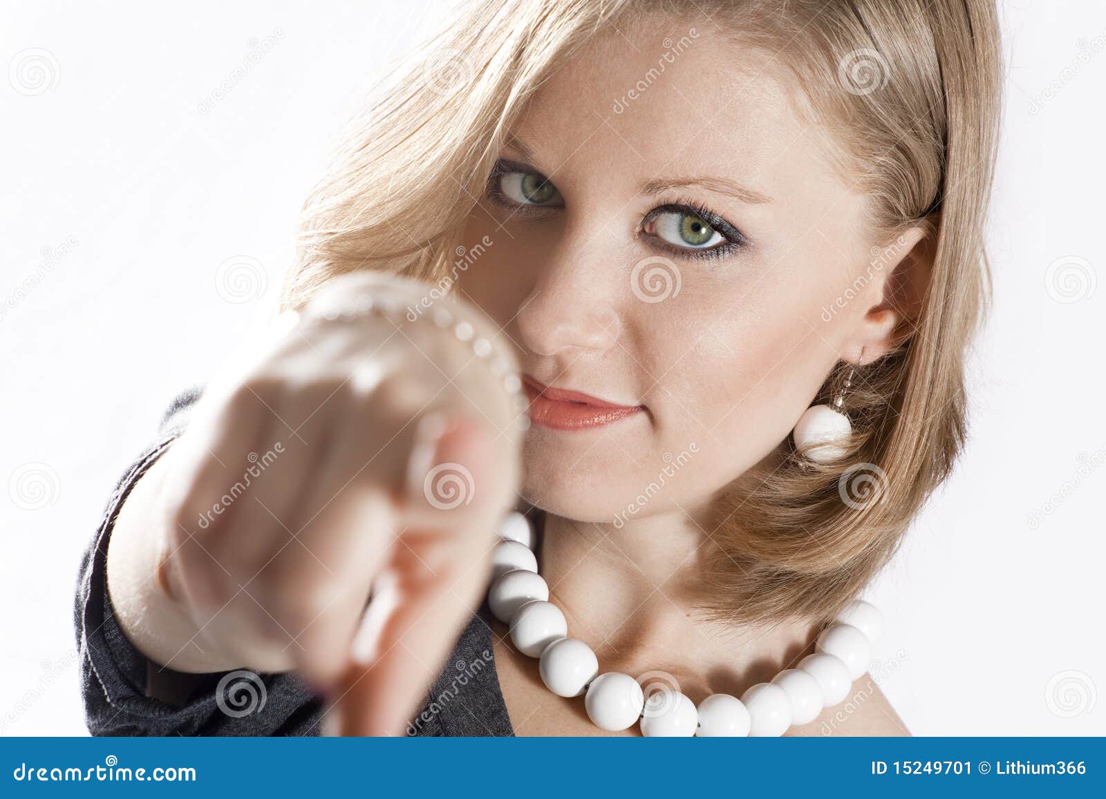 Young Woman is Pointing at You Stock Image - Image of blurred, female ... Young Woman is Pointing at You Stock Image - Image of blurred, female ...