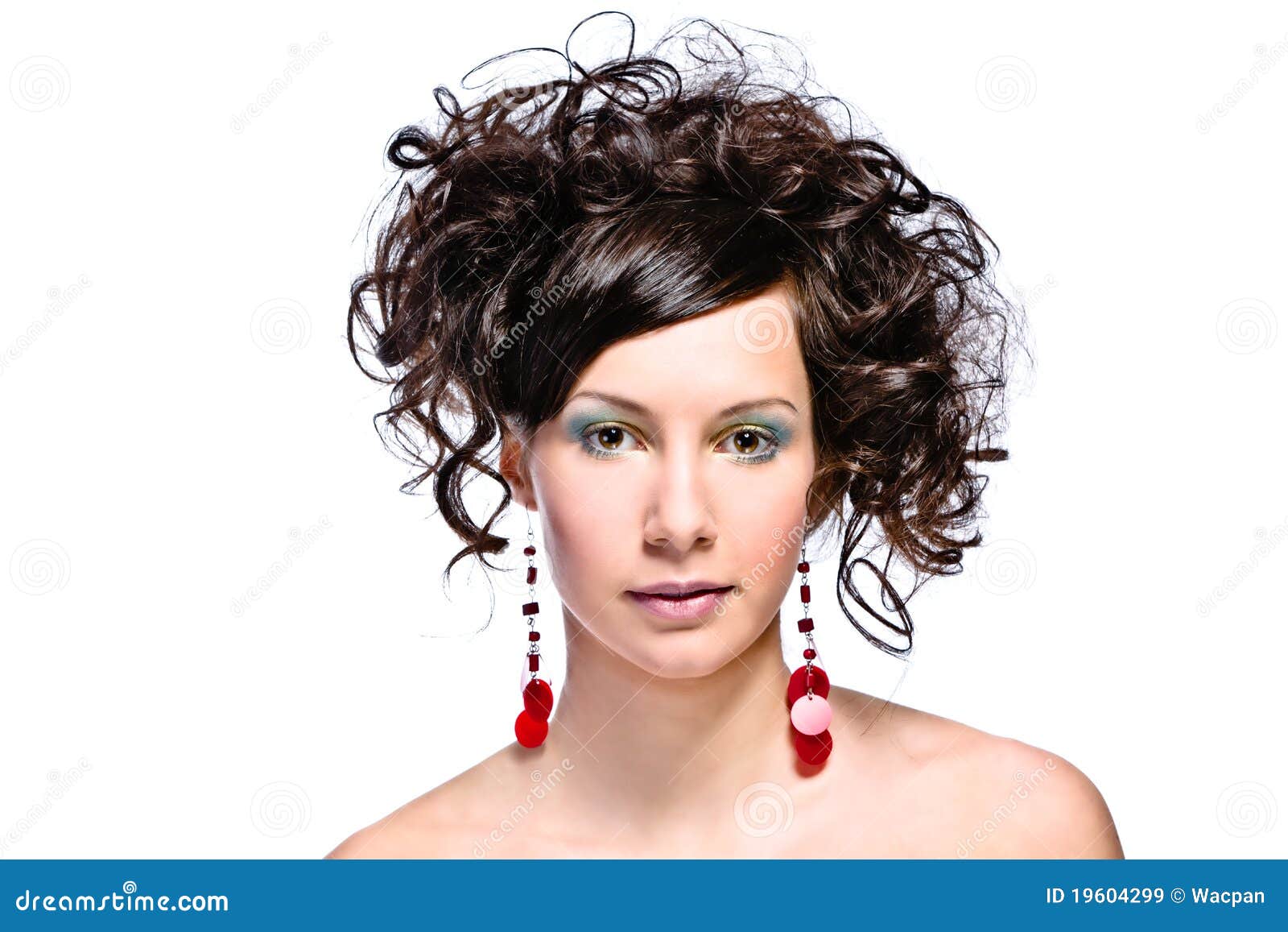 Young woman Portait stock image. Image of fashion, hair - 19604299