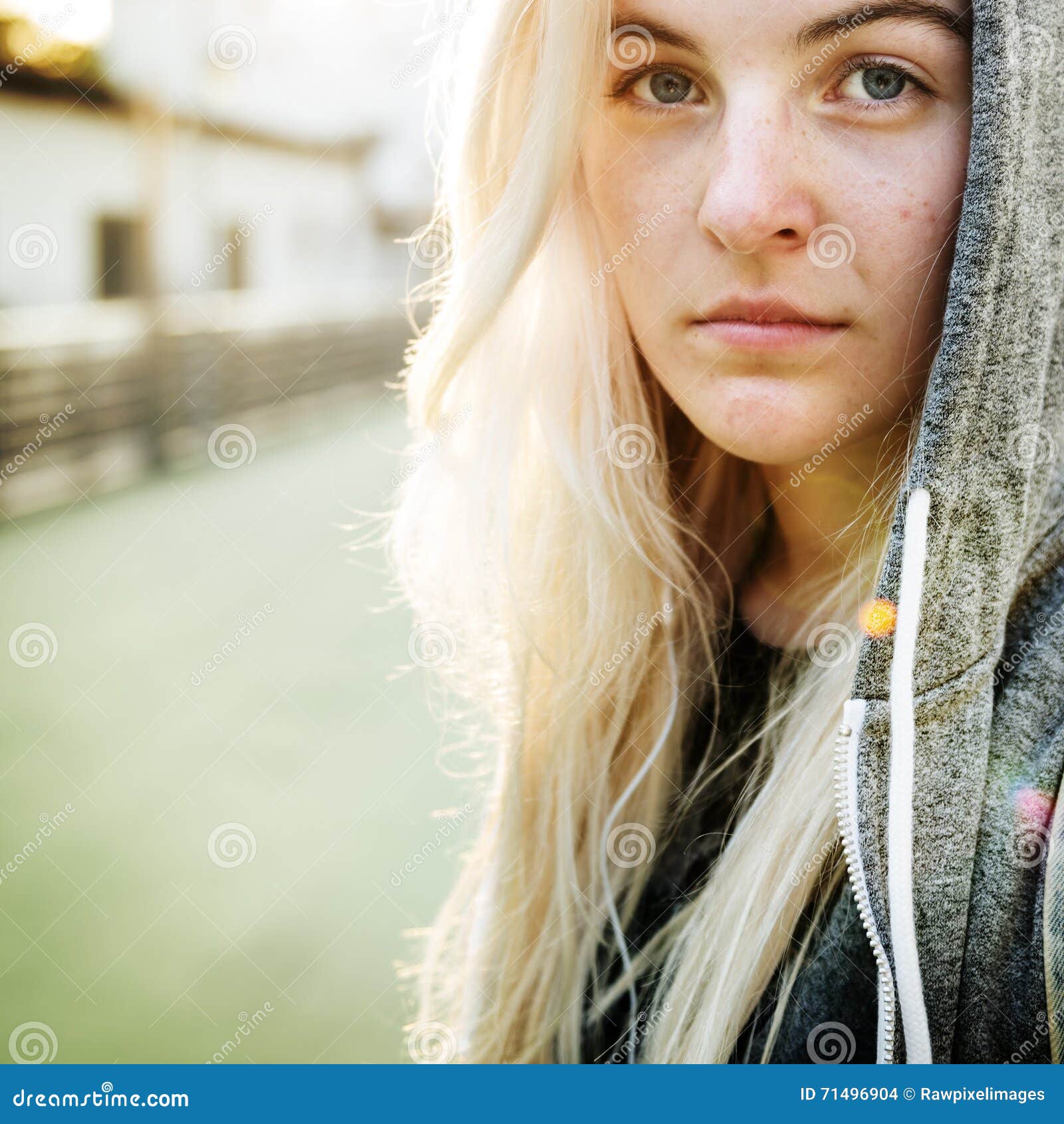 Young Woman Portrait Walking Active Concept Stock Photo - Image of cool ...