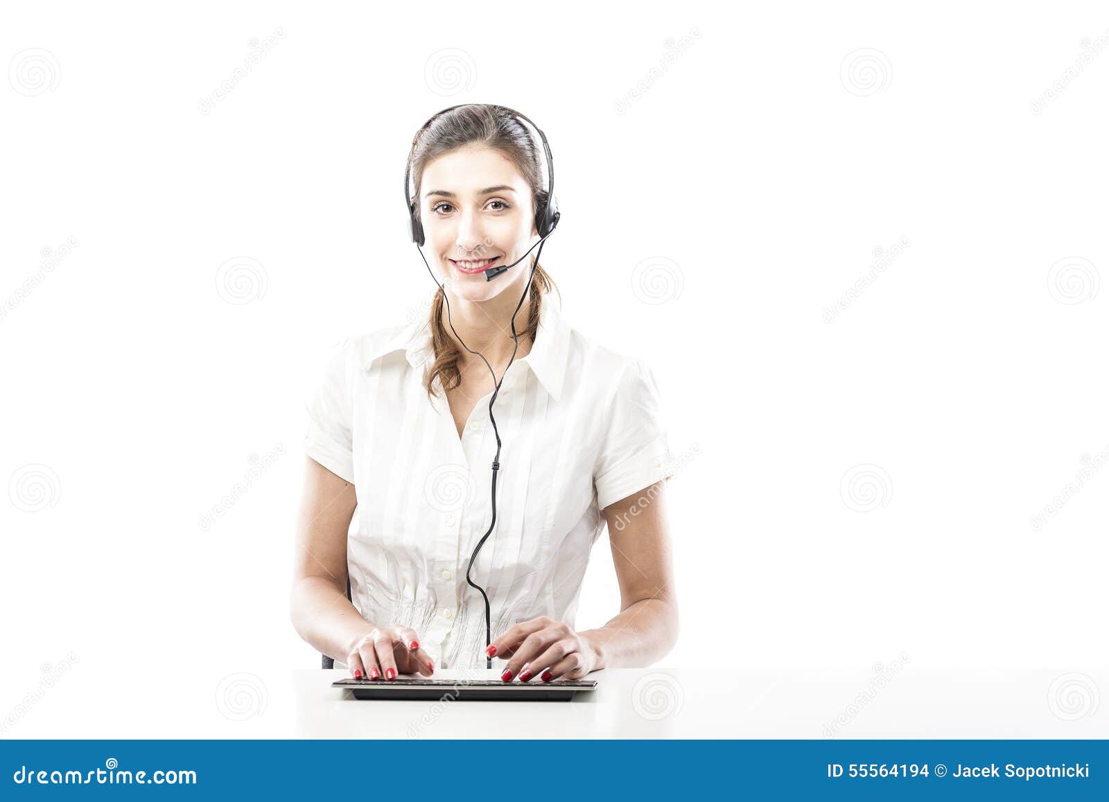 Young Woman Ready To Answer a Call Stock Photo - Image of people, phone ...