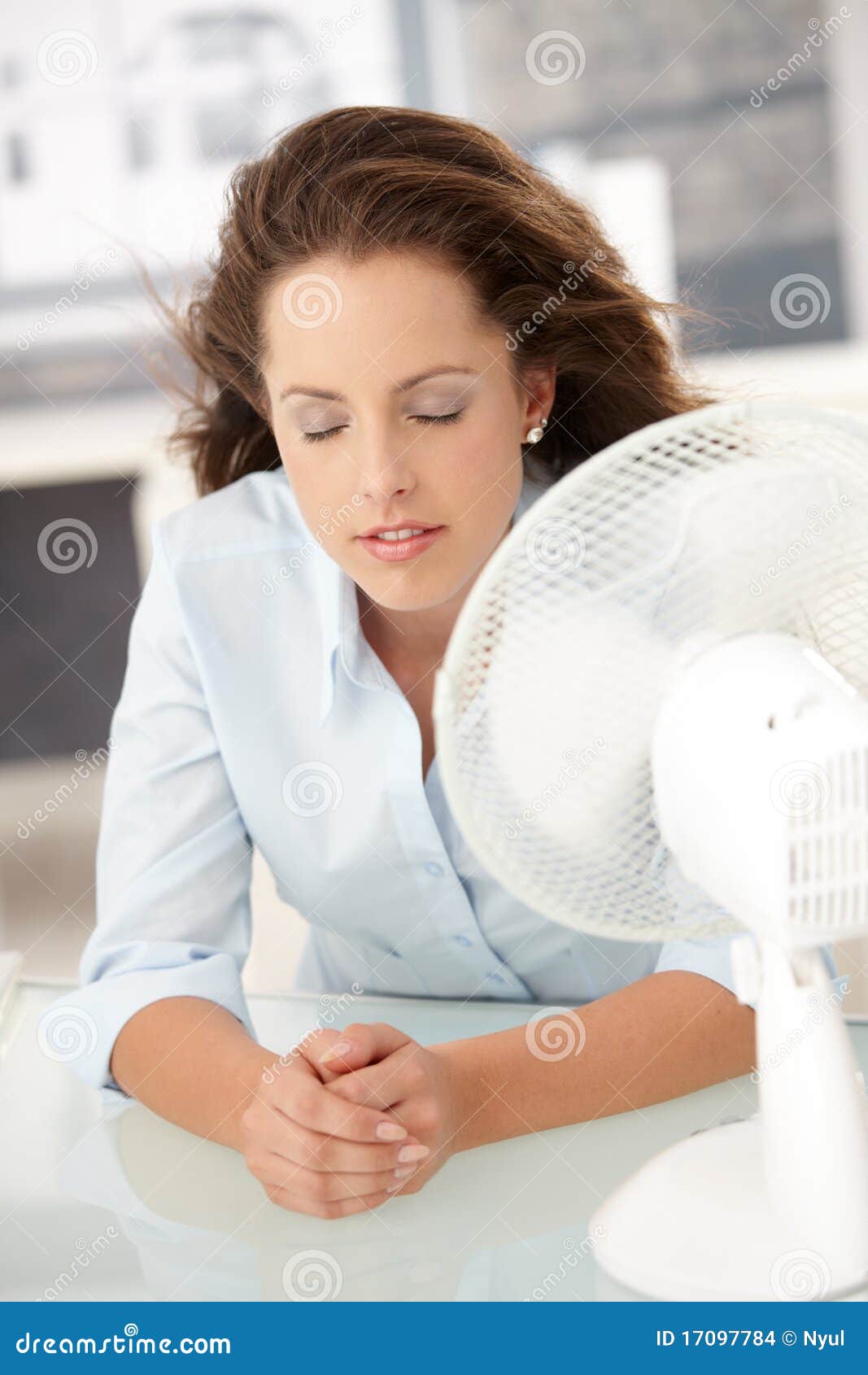 Young Woman Sitting Front of Fan Cooling Herself Stock Photo - Image of ... Young Woman Sitting Front of Fan Cooling Herself Stock Photo - Image of ...