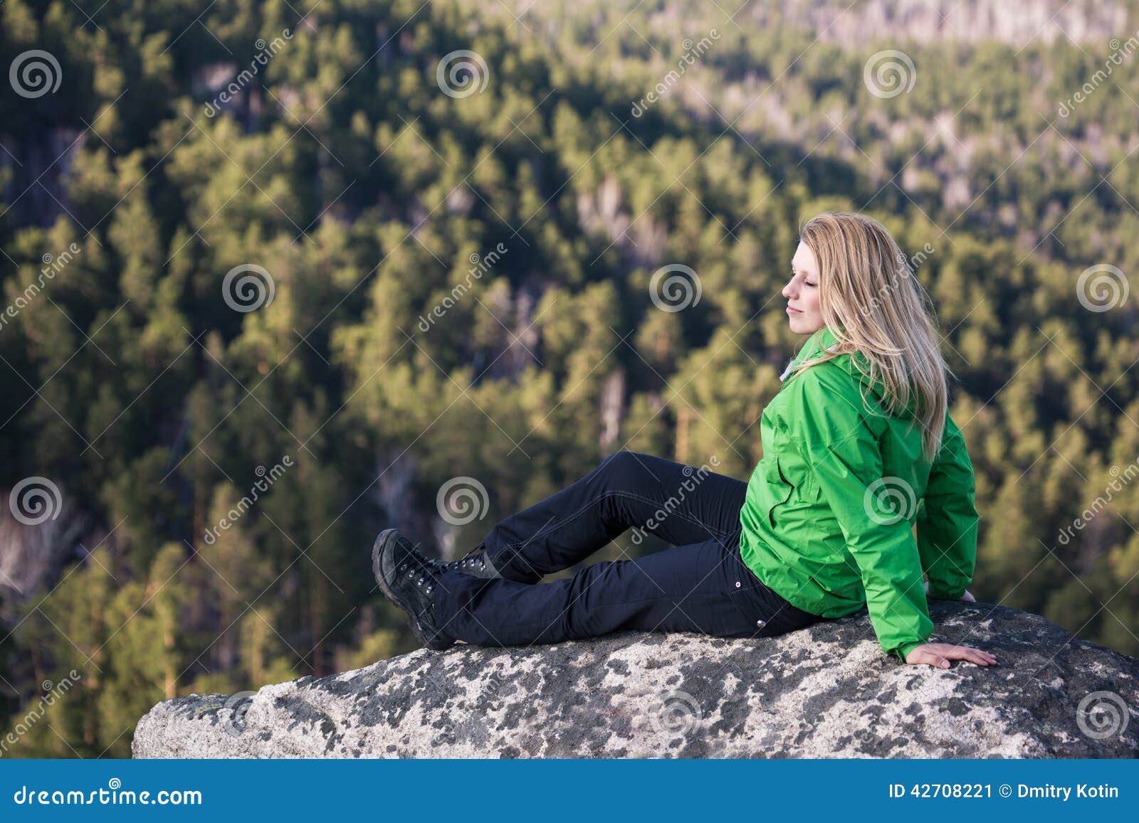 Young woman stock image. Image of high, journey, activity - 42708221