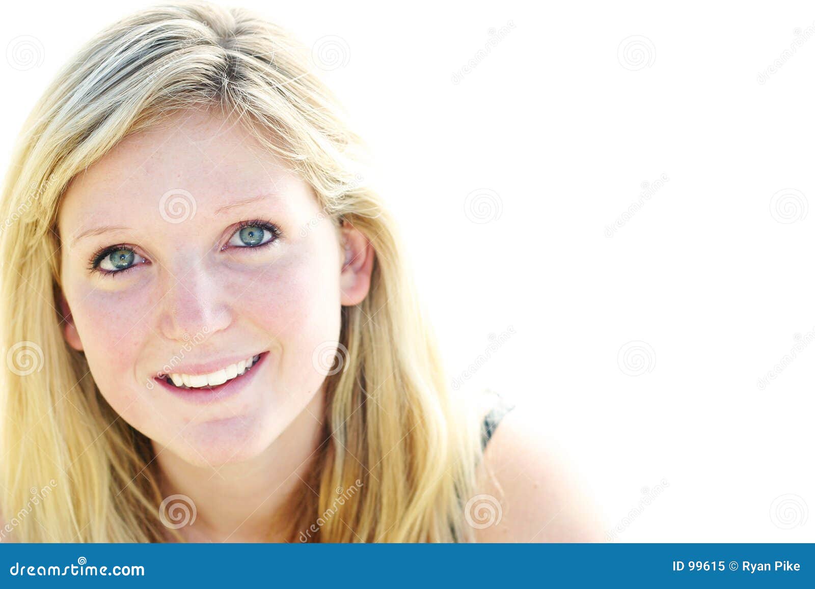 Young woman smiling stock image. Image of face, chick, happiness - 99615
