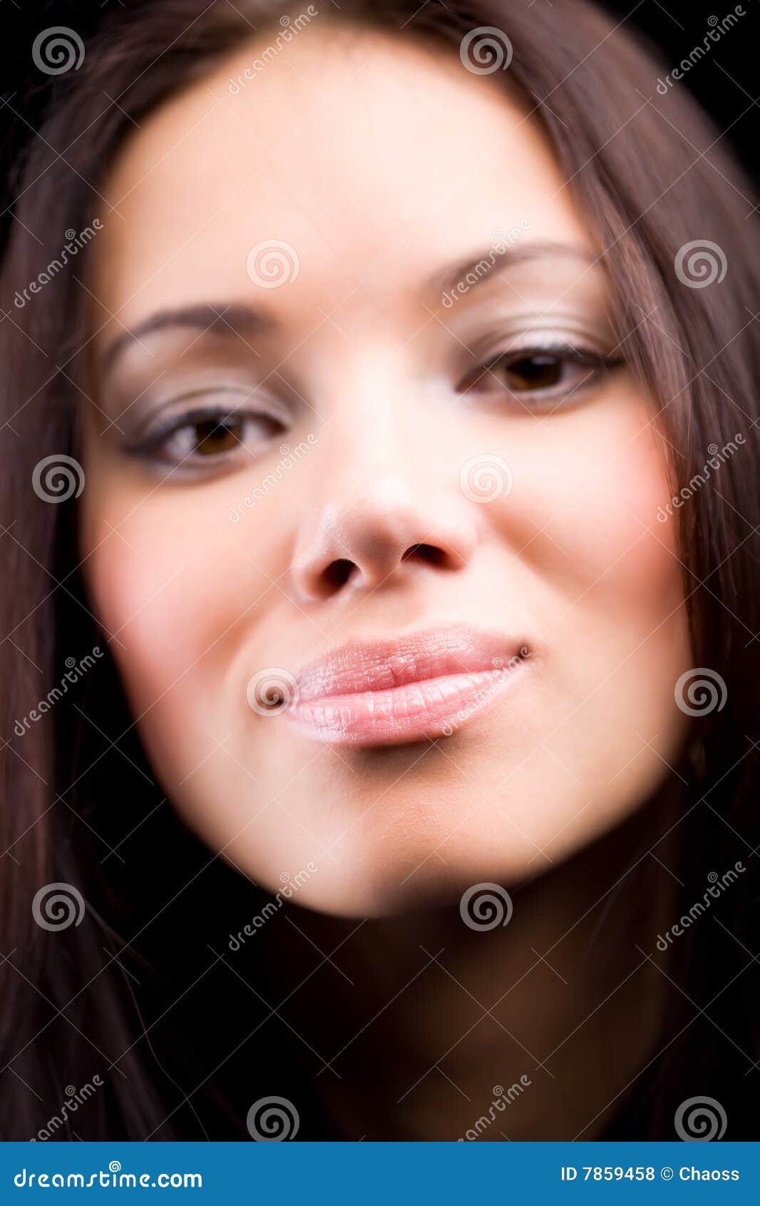 Young woman soft portrait stock photo. Image of people - 7859458