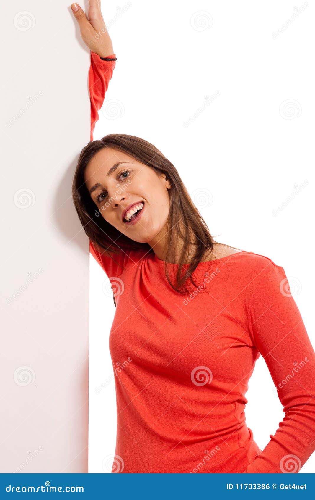 Young Woman Standing stock photo. Image of beautiful - 11703386