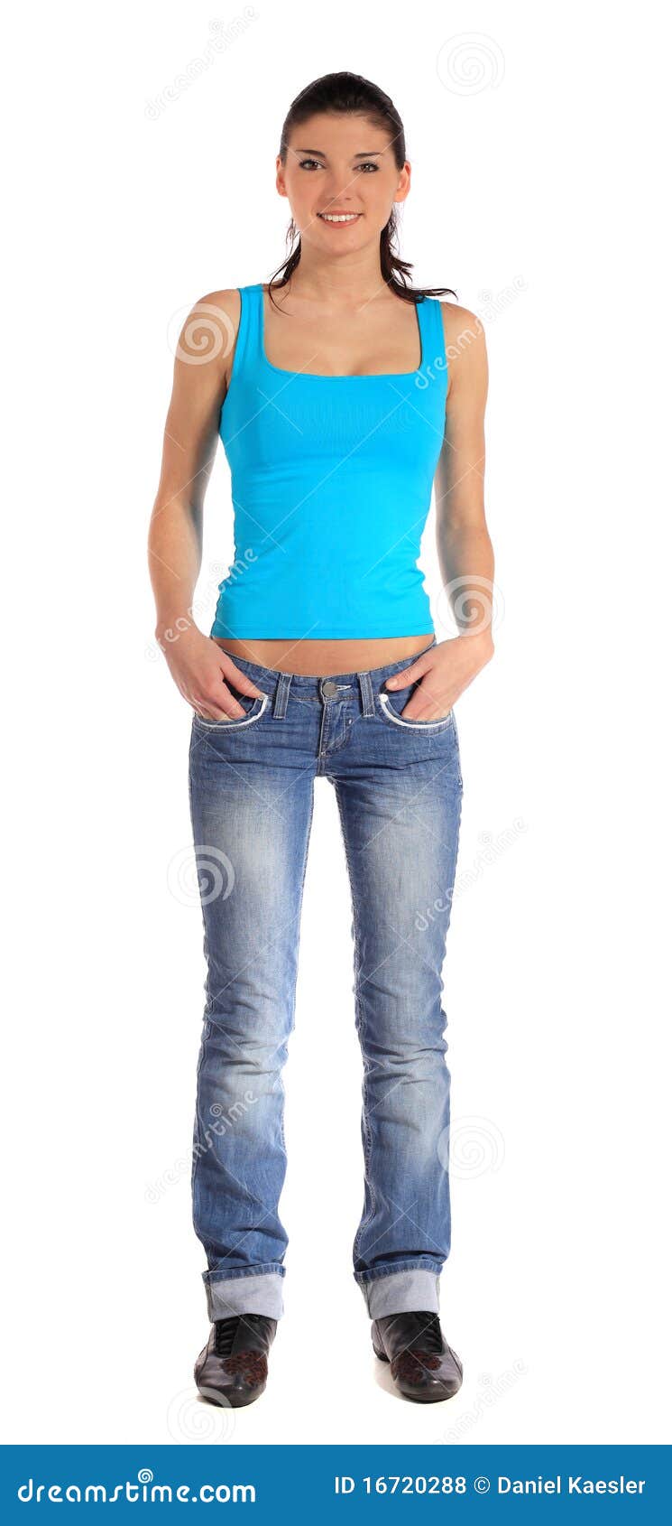 Young woman standing stock photo. Image of young, european - 16720288