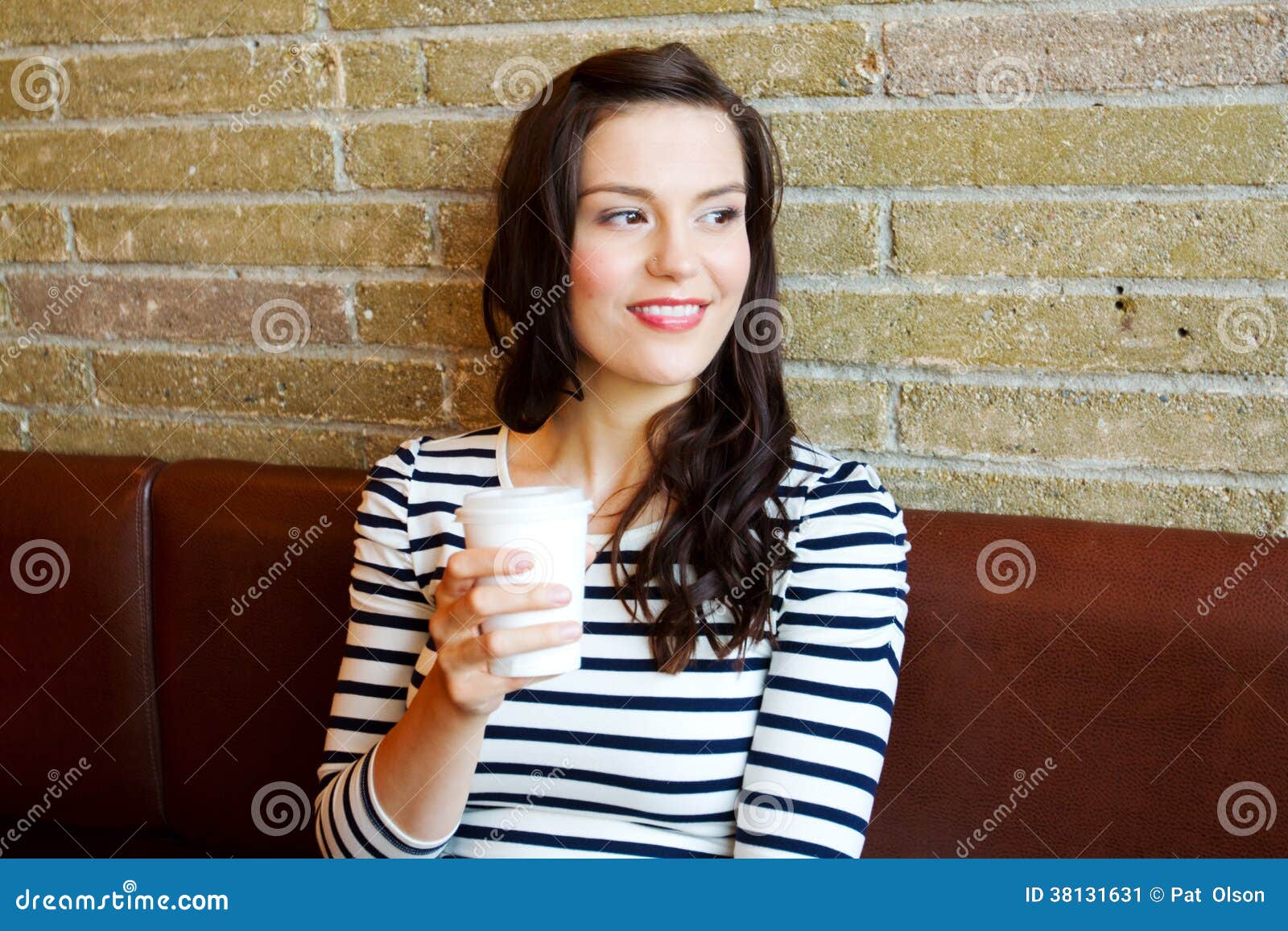 Young Woman Staring Out Window Stock Image - Image of caucasian ...