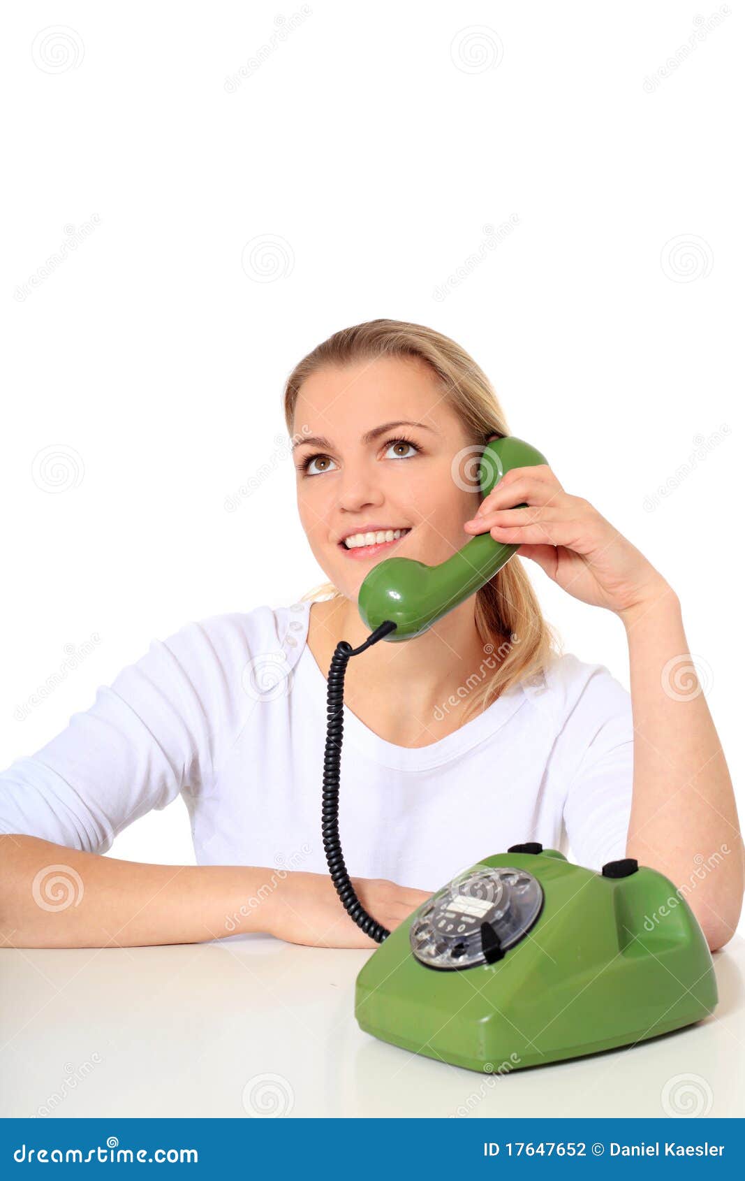Young Woman Talking on the Phone Stock Photo - Image of smiling, phone ...