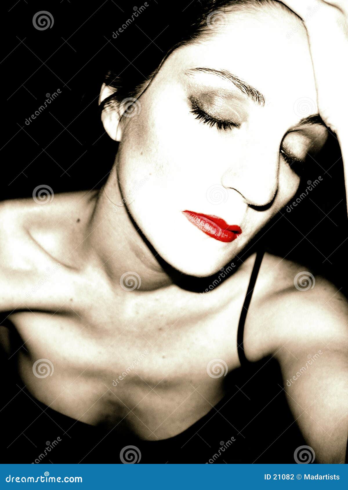 Portraits Of Thinking People Collage Royalty-Free Stock Image ...